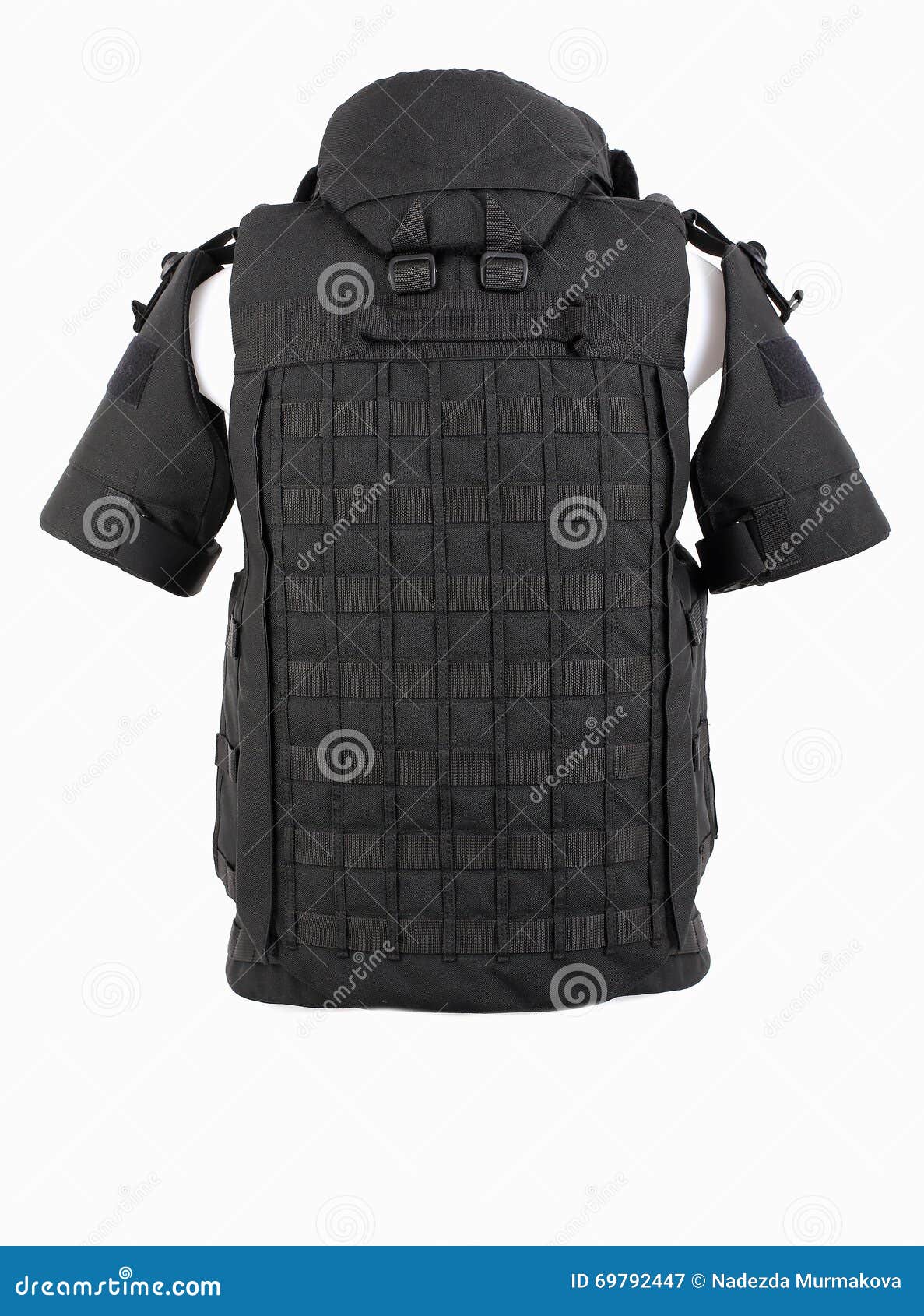 Bulletproof vest stock image. Image of army, forces, riot - 69792447