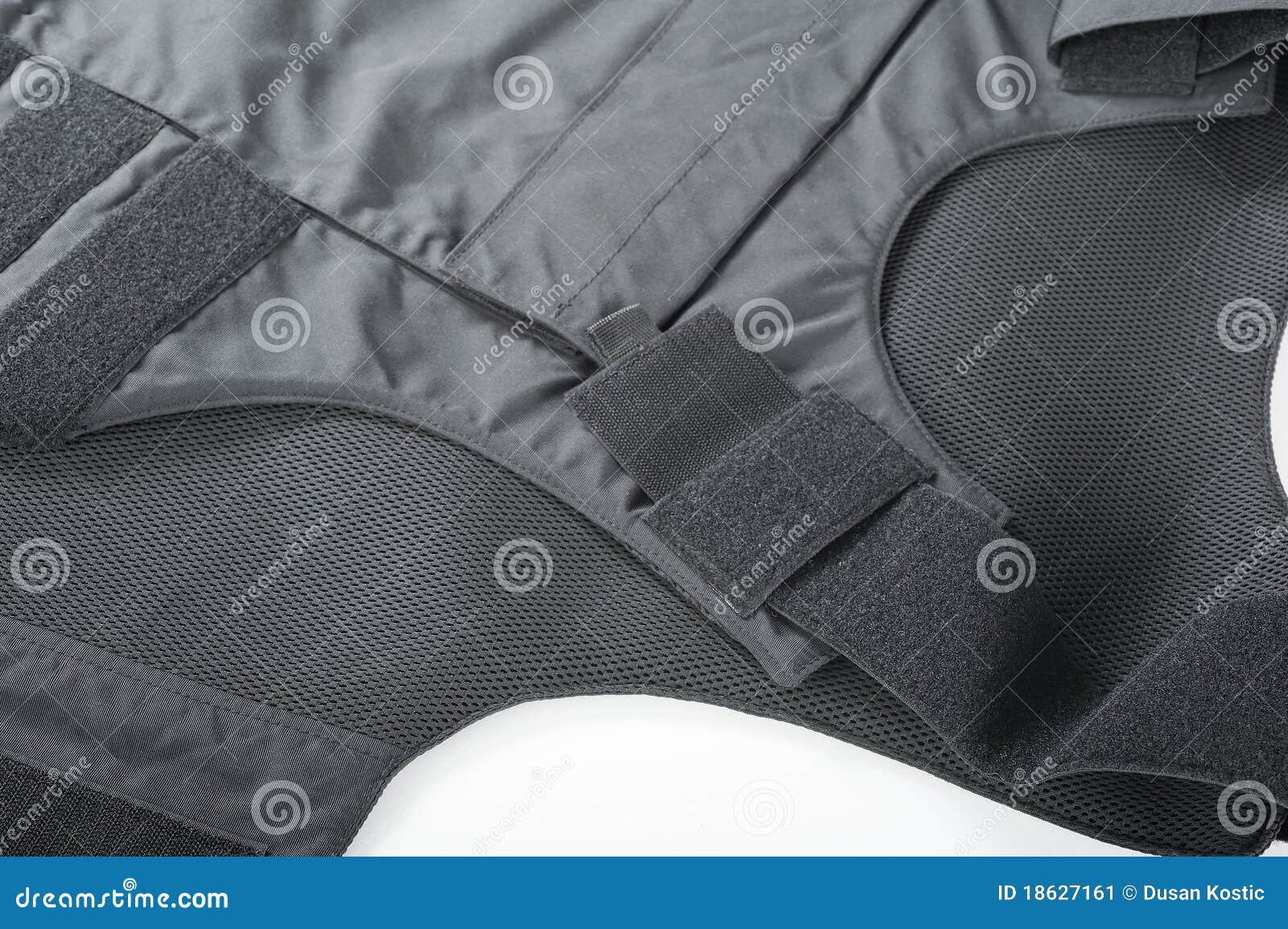 Bulletproof vest isolated stock image. Image of foolproof - 18627161
