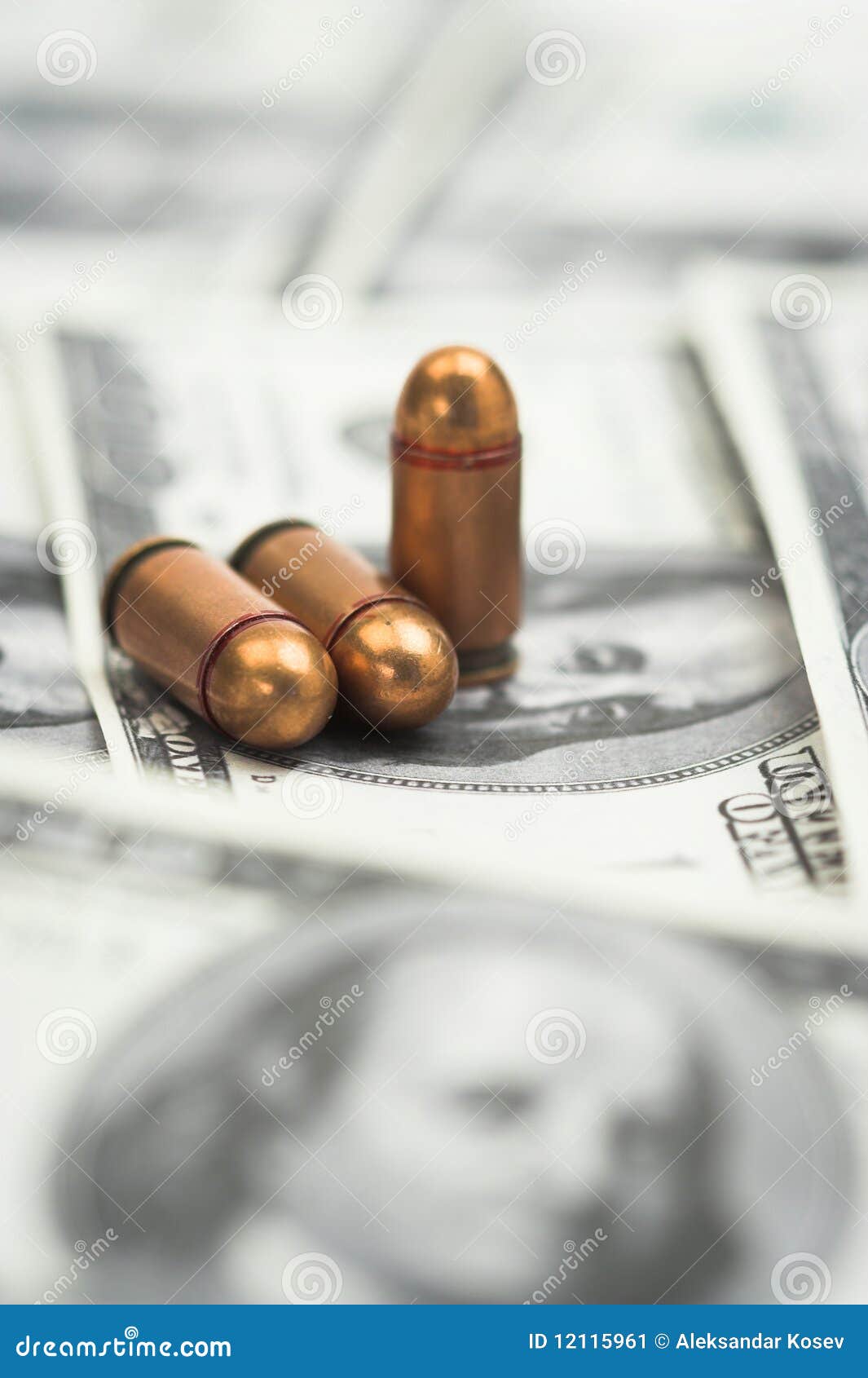 Bullets stock image. Image of bills, dollar, brass, money - 12115961