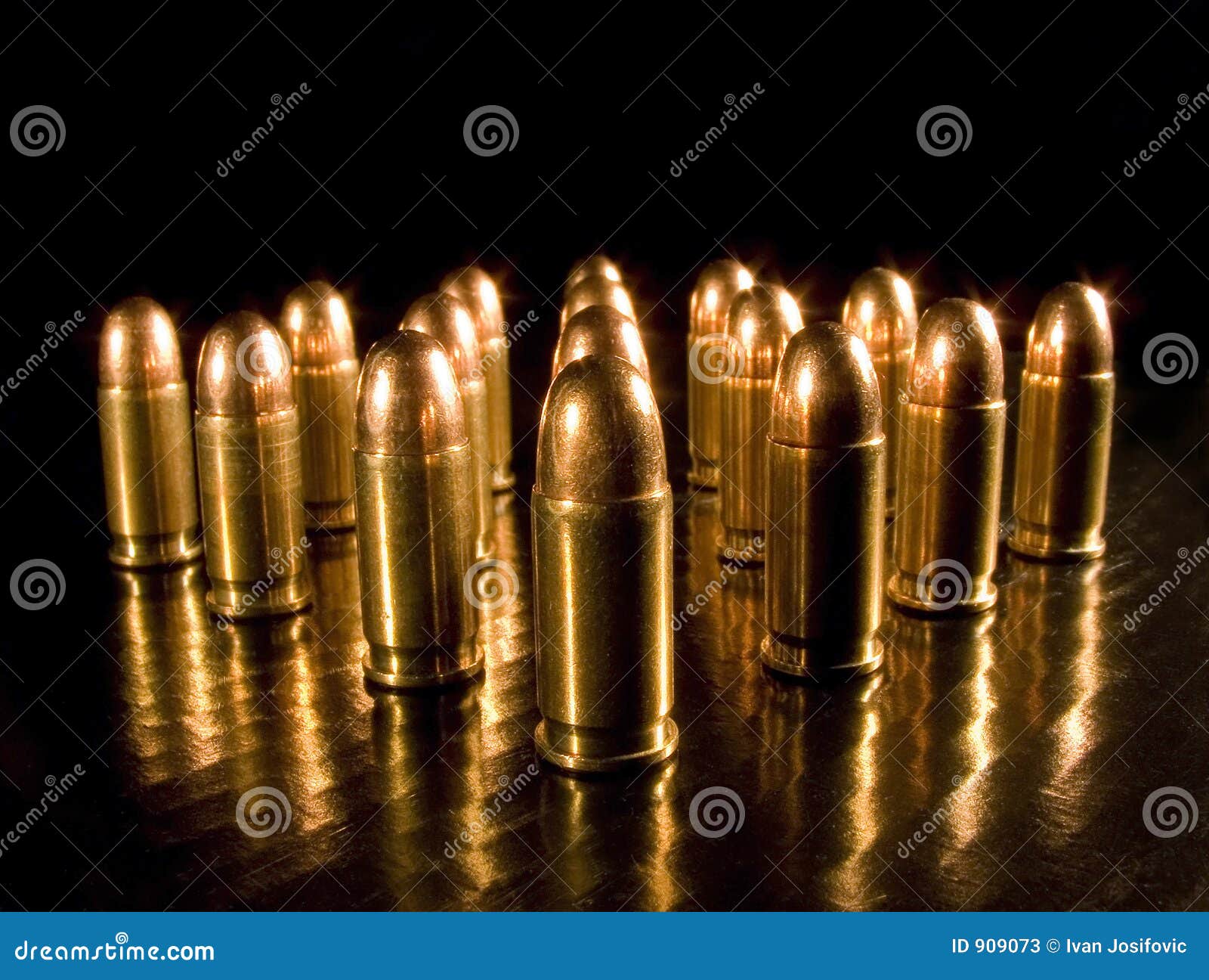 Bullets stock image. Image of dark, lead, ammunition, cooper - 909073