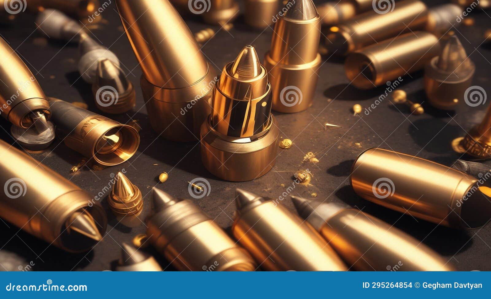 Bullets on Abstract Background, Army Bullets on Abstract Background ...