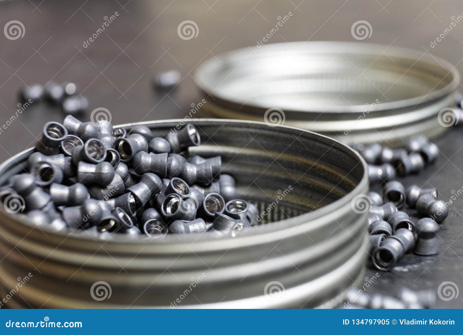 Bullets for Air Guns. Photo Bullets Close-up Stock Image - Image of ...