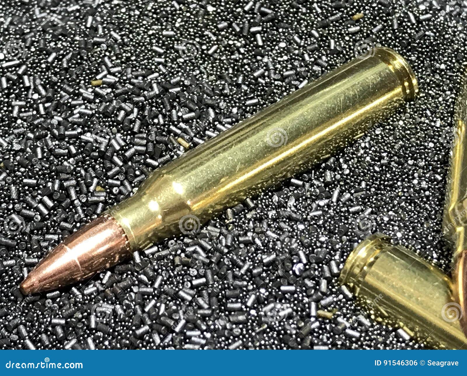 Bullets stock photo. Image of powder, gold, shiny, ammunition - 91546306