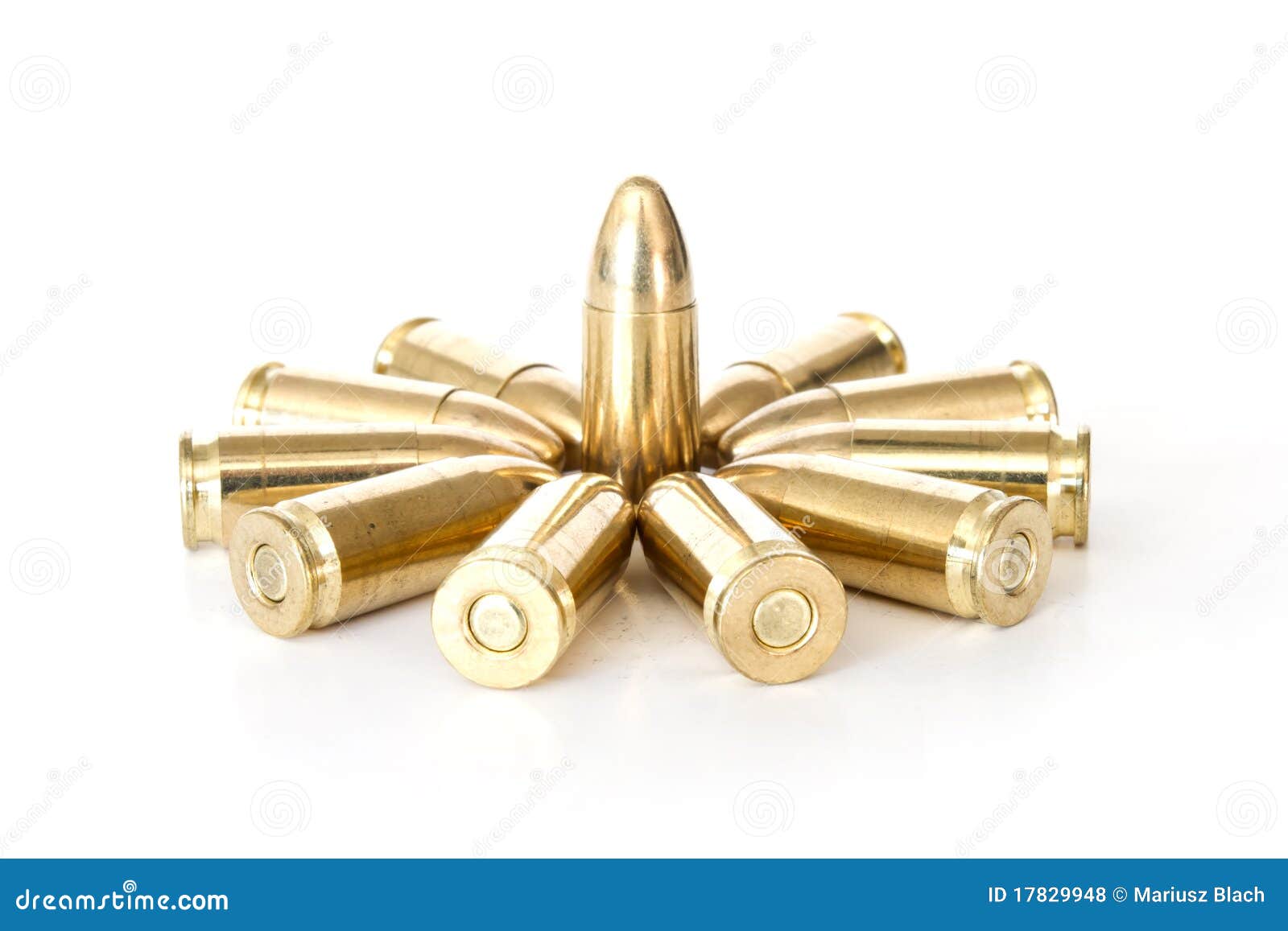 Bullets In Circle Picture. Image: 17829948