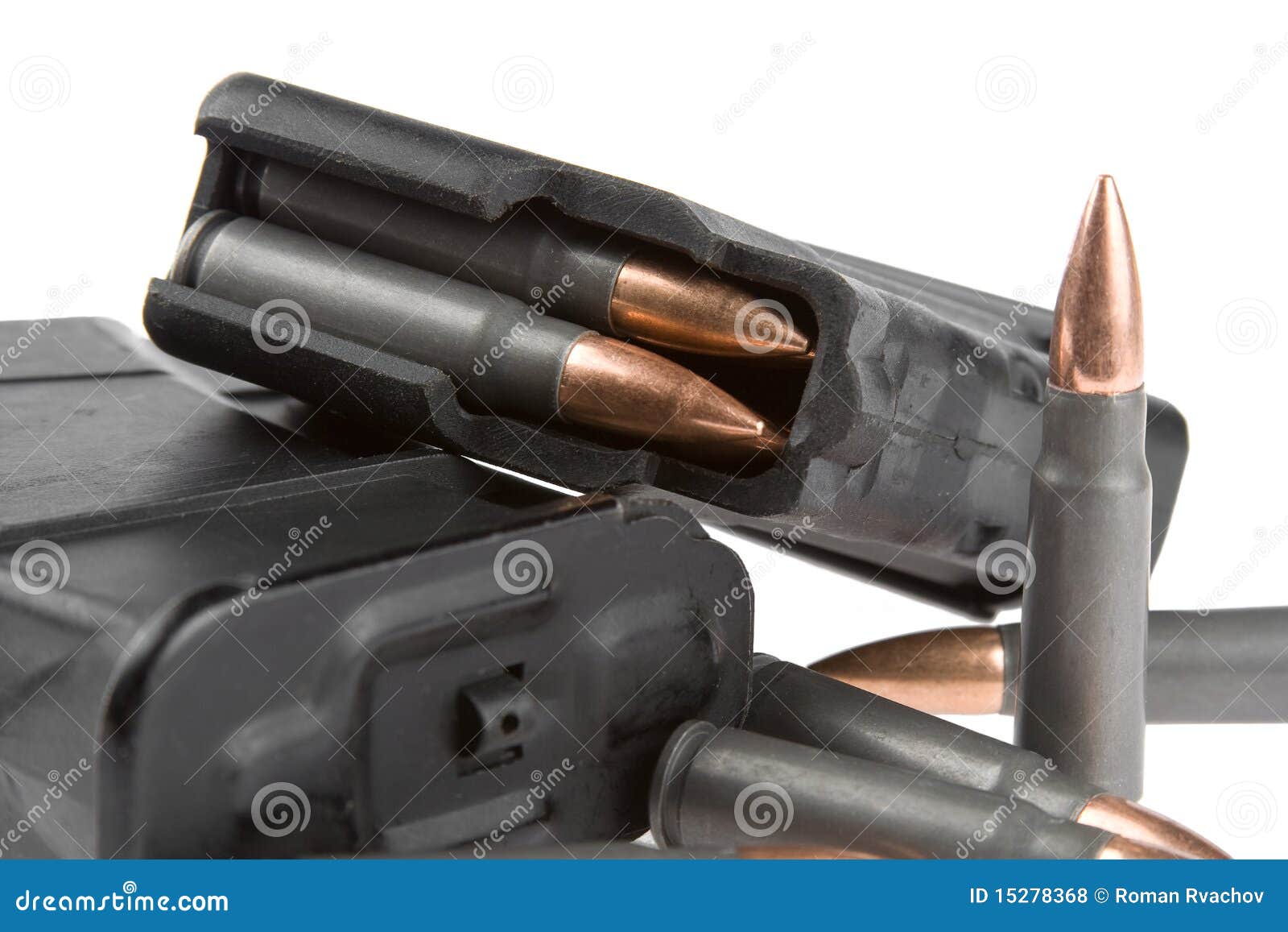 Bullets end ammunition. stock photo. Image of full, bullets - 15278368