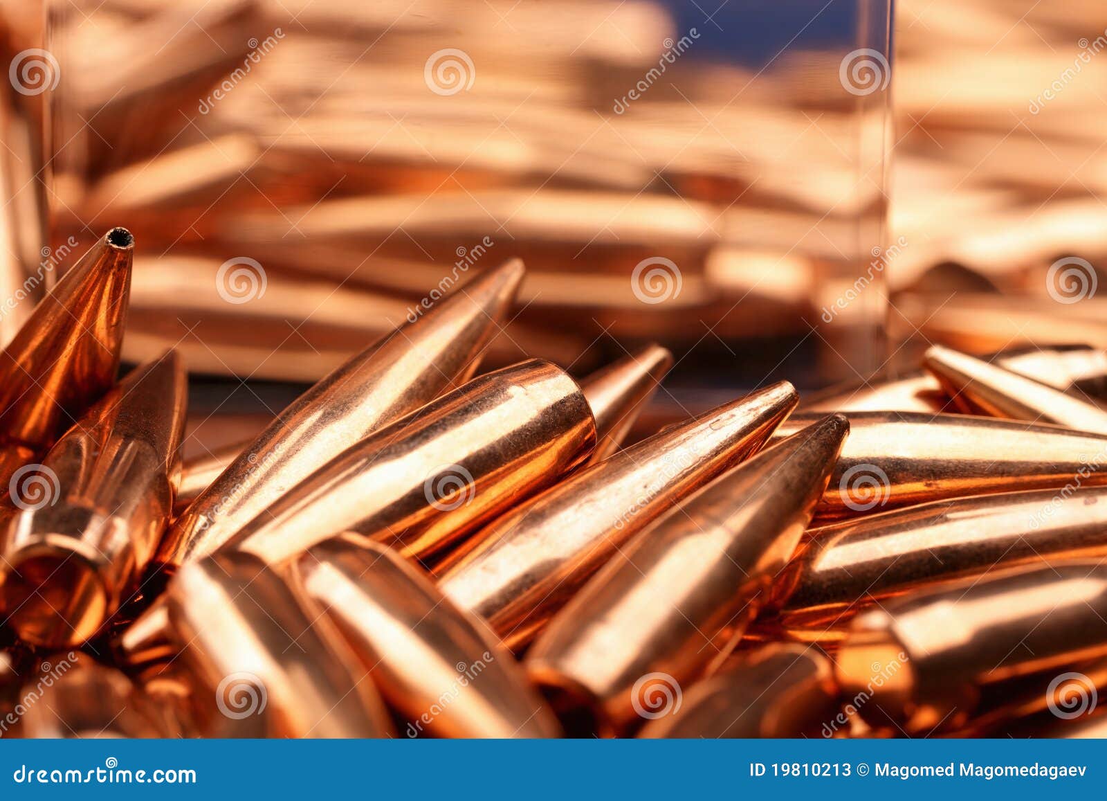 Bullets and glass cube stock image. Image of ammunition - 19810213