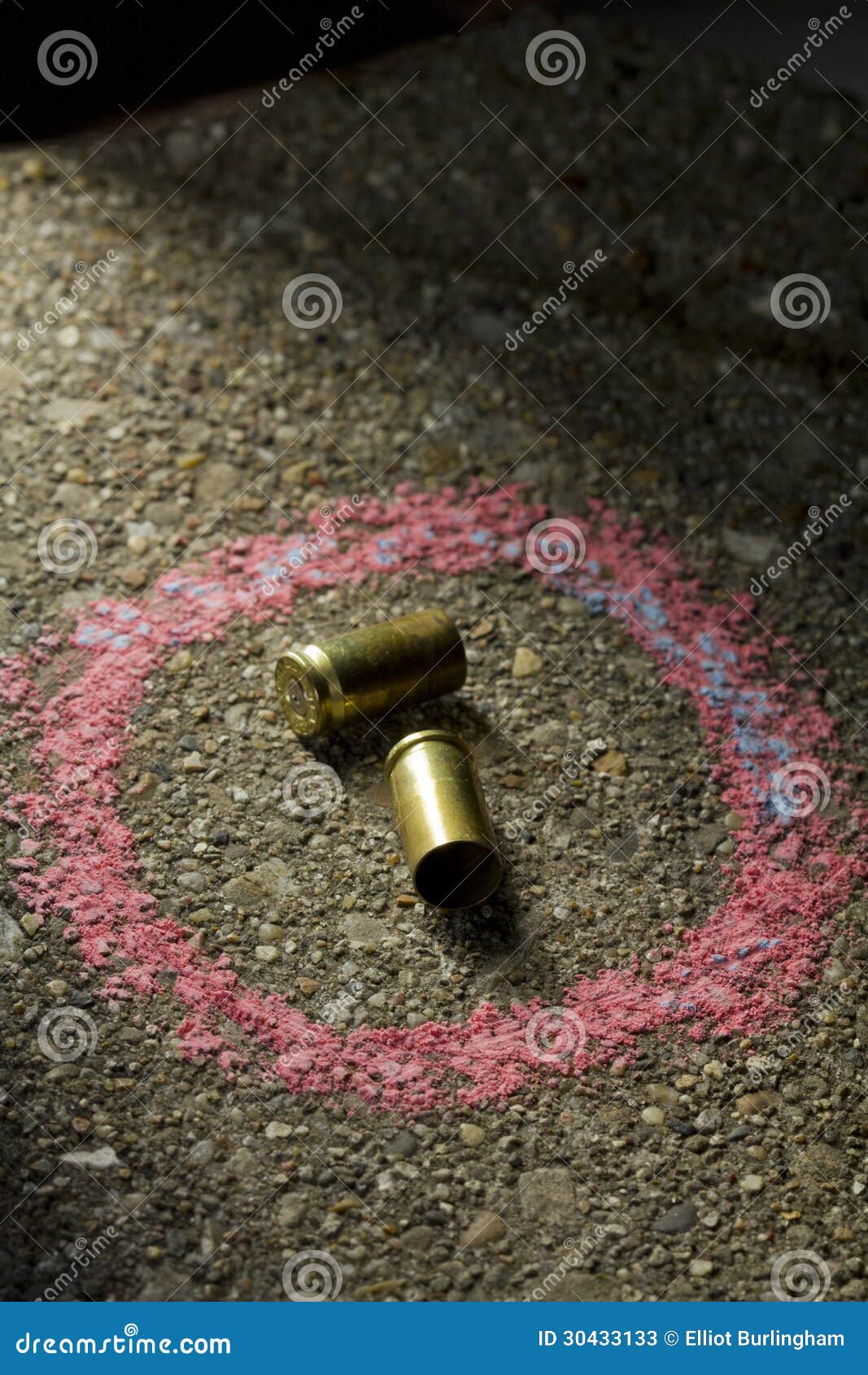 Bullets on the ground stock image. Image of night, accidents - 30433133