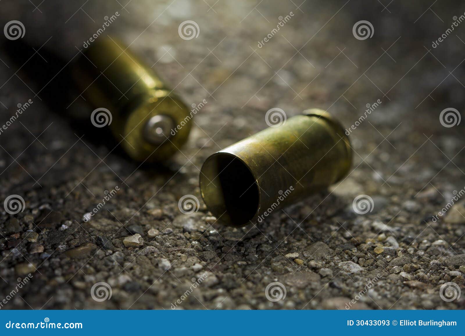 Bullets on the ground stock image. Image of automatic - 30433093