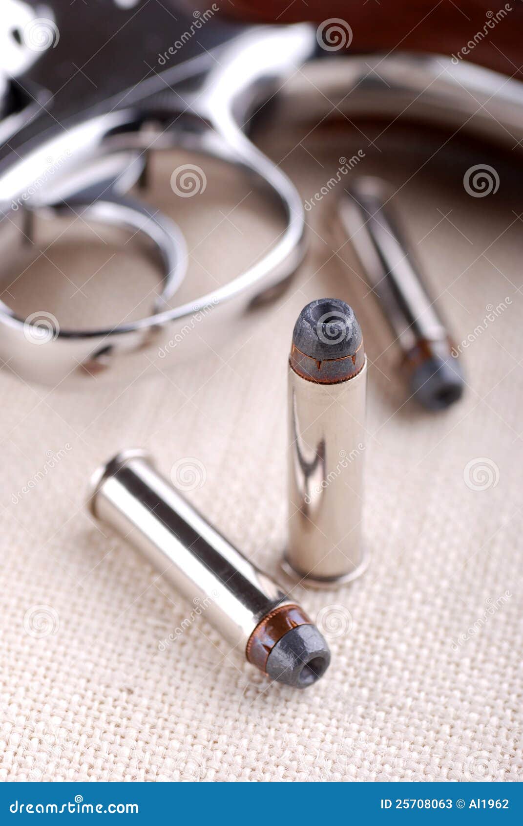 Bullets with gun stock image. Image of closeup, lead - 25708063