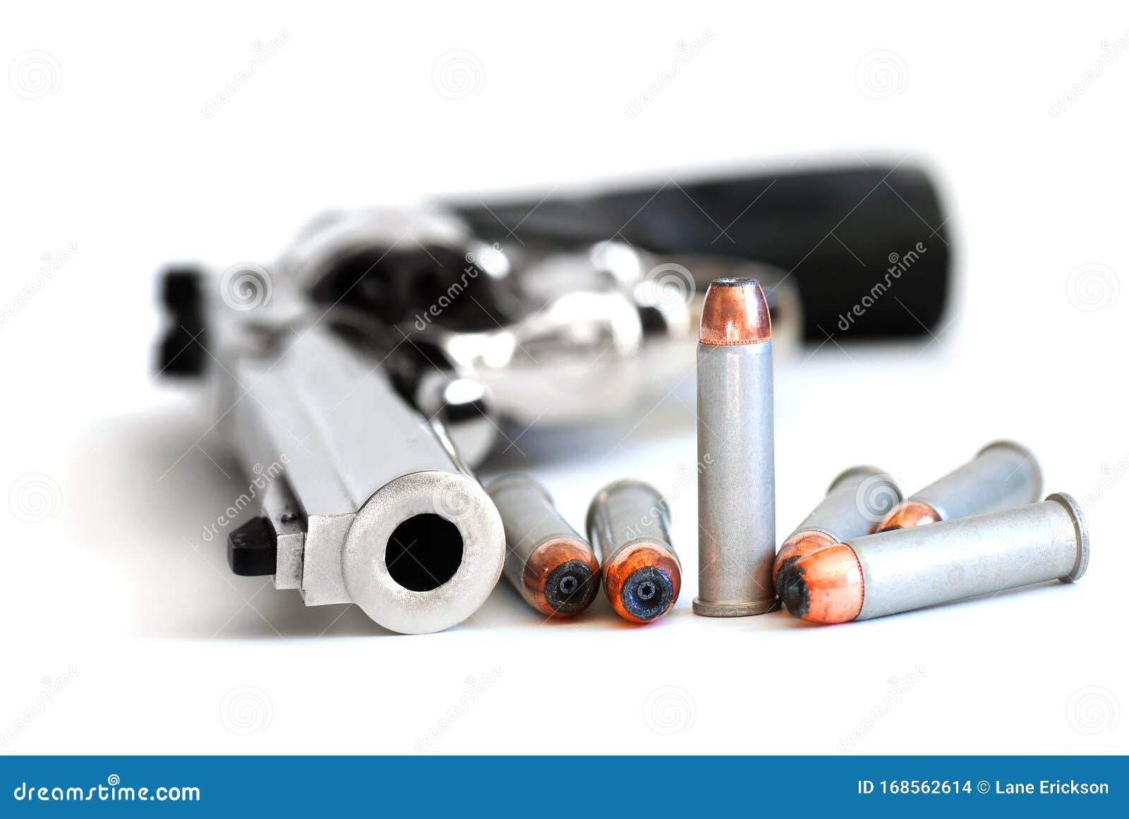 Bullets and Gun for Military or Self Defense Second 2nd Amendment Stock ...