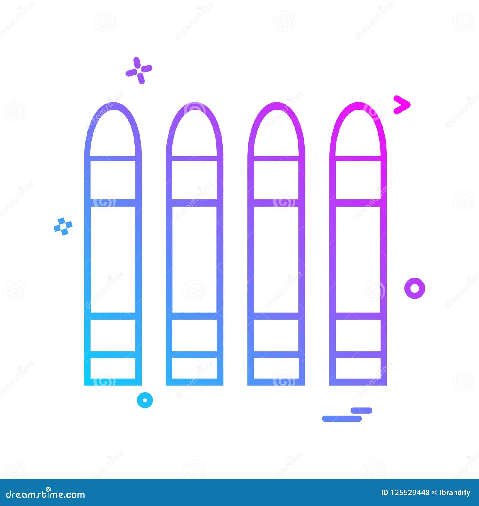 Bullets icon design vector stock vector. Illustration of internet ...