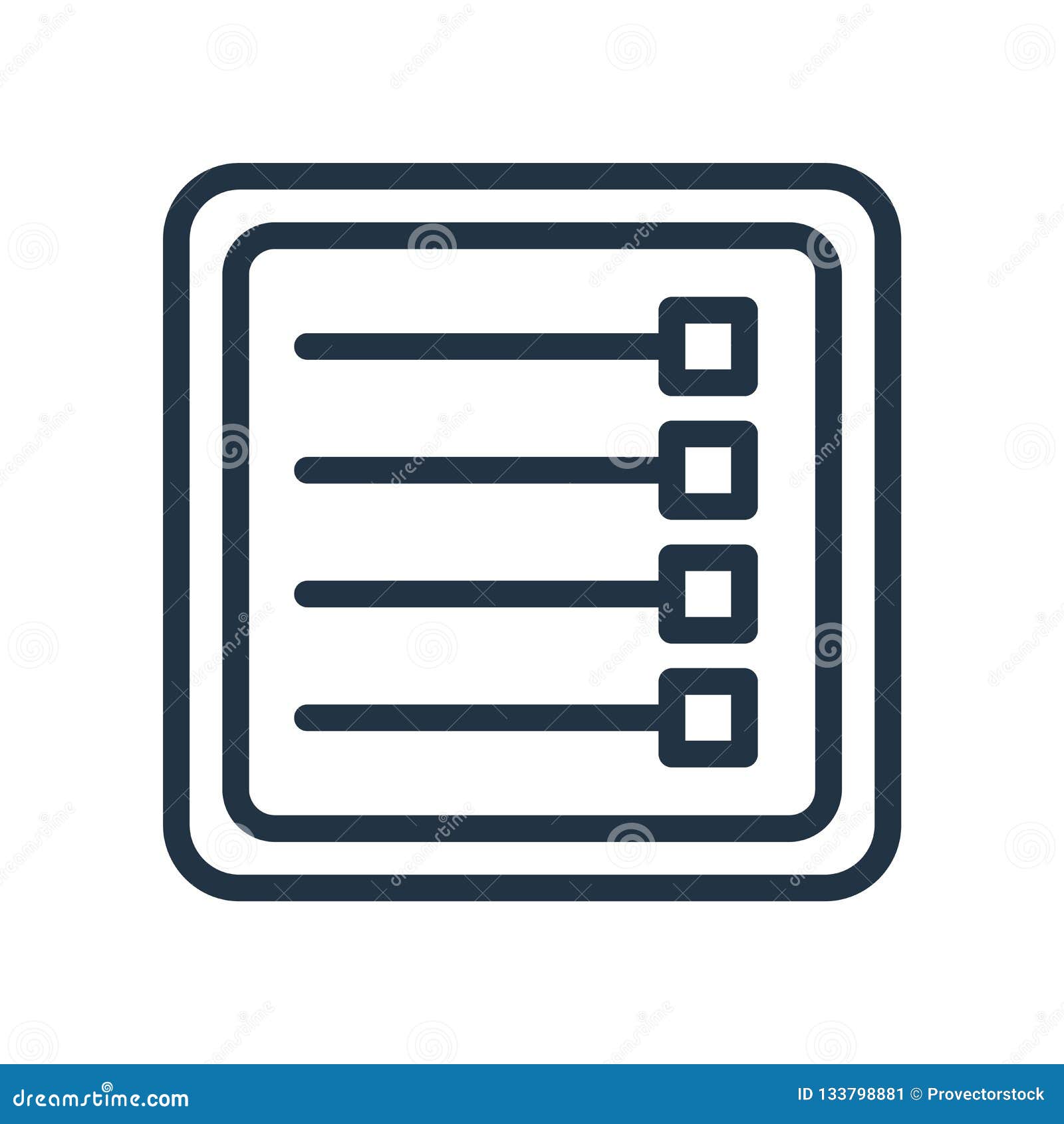 Bullets And Tick Marks Stock Image | CartoonDealer.com #6635713