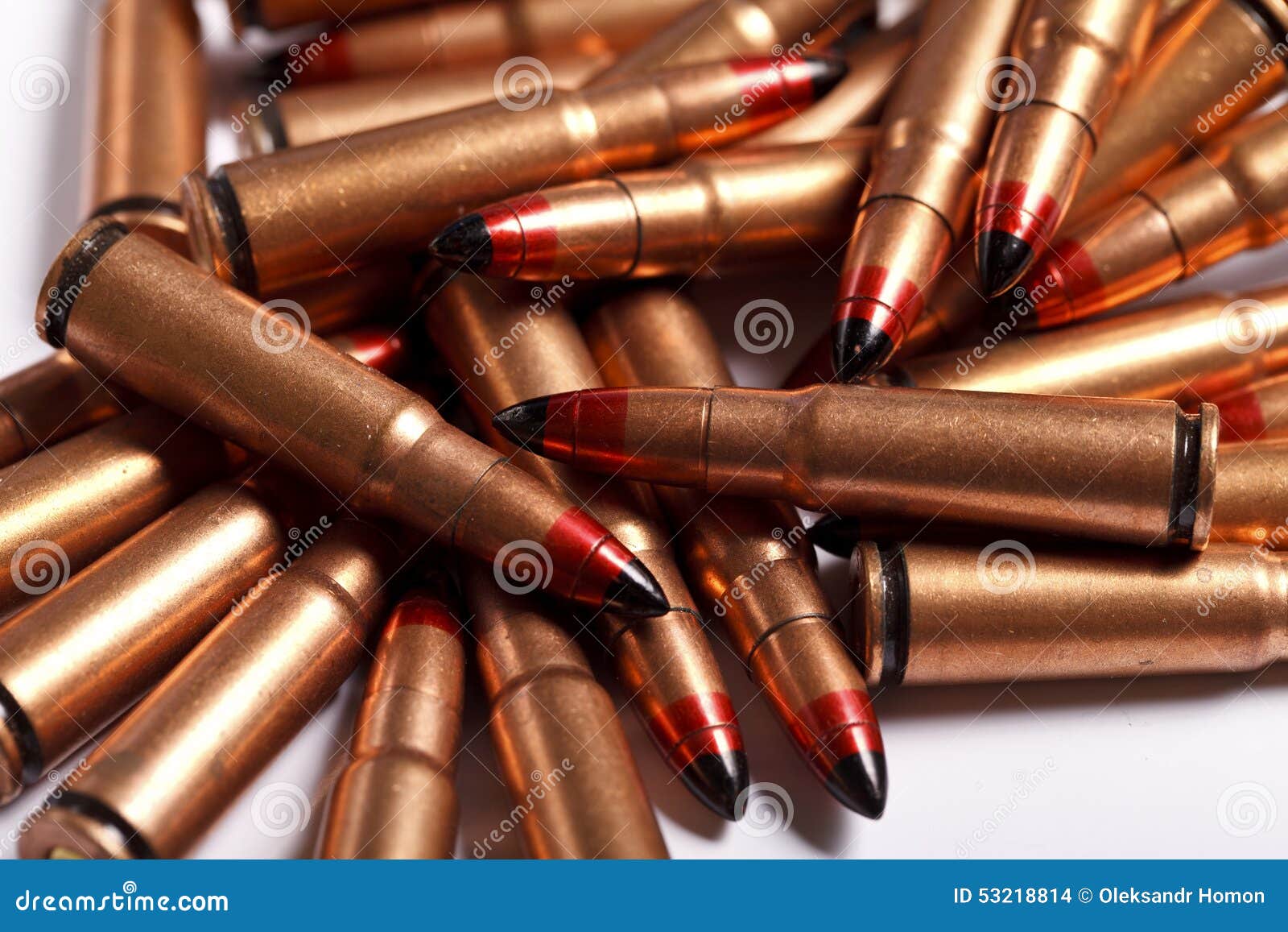 Bullets stock photo. Image of ammunition, heap, jackets - 53218814