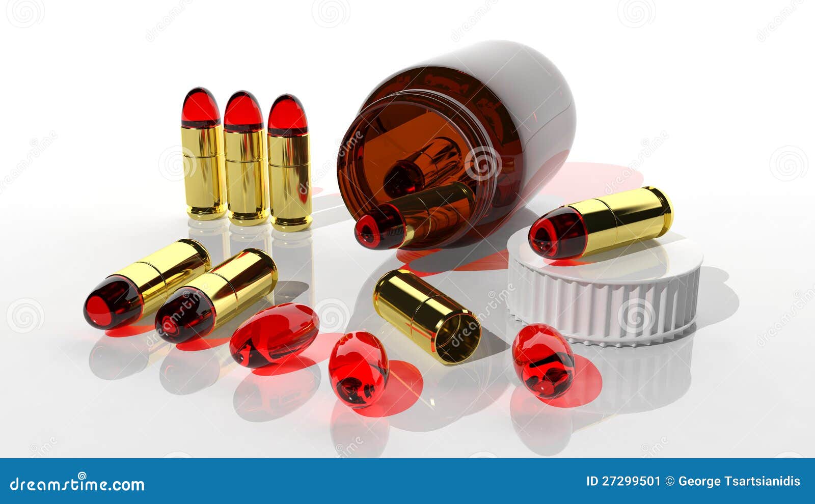 Set Capsule Off Bullets Icon Gold And Silver. Weapon Rim And Primer ...