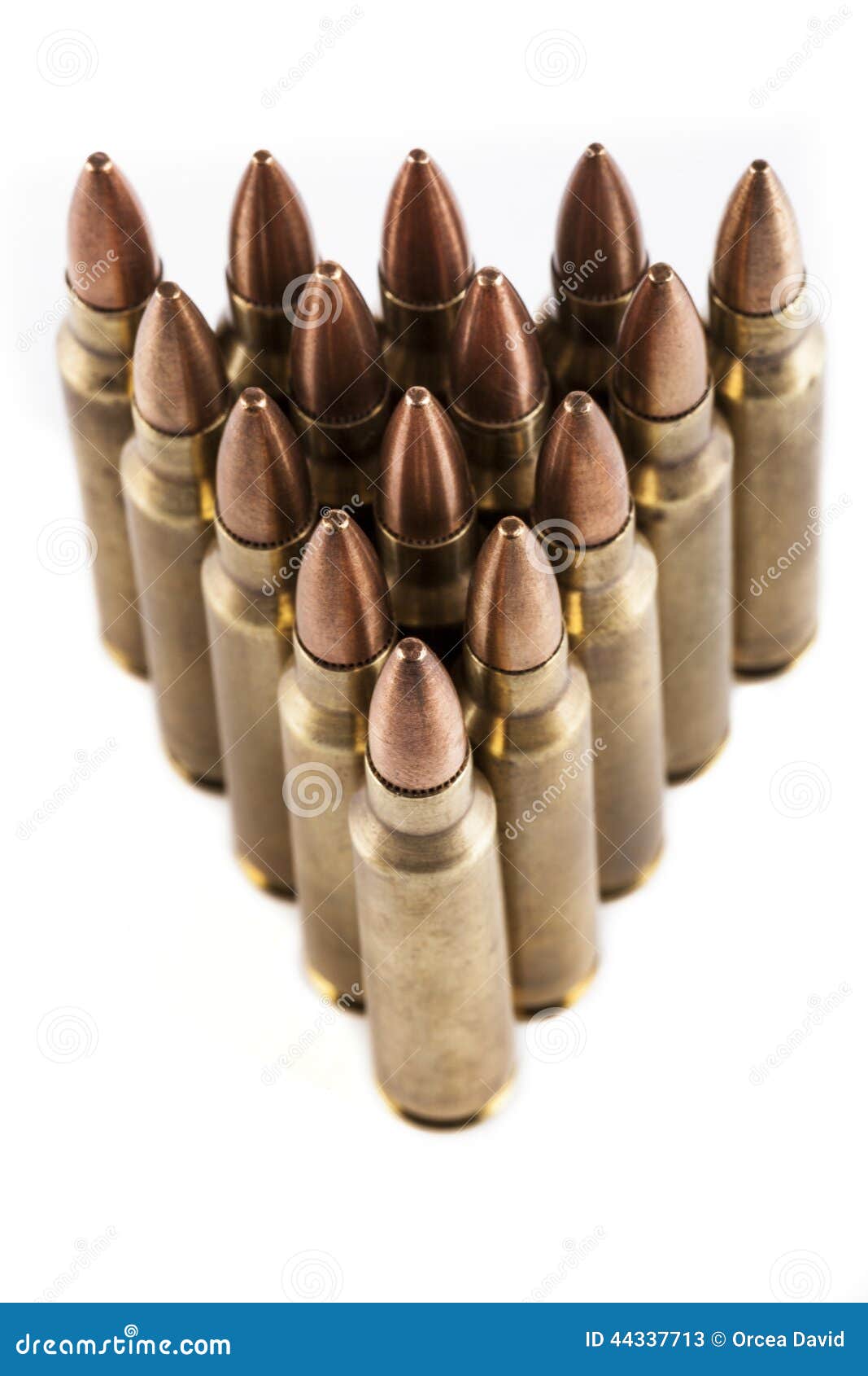 Bullets Trianle stock image. Image of guns, closeup, ammunition - 44337713