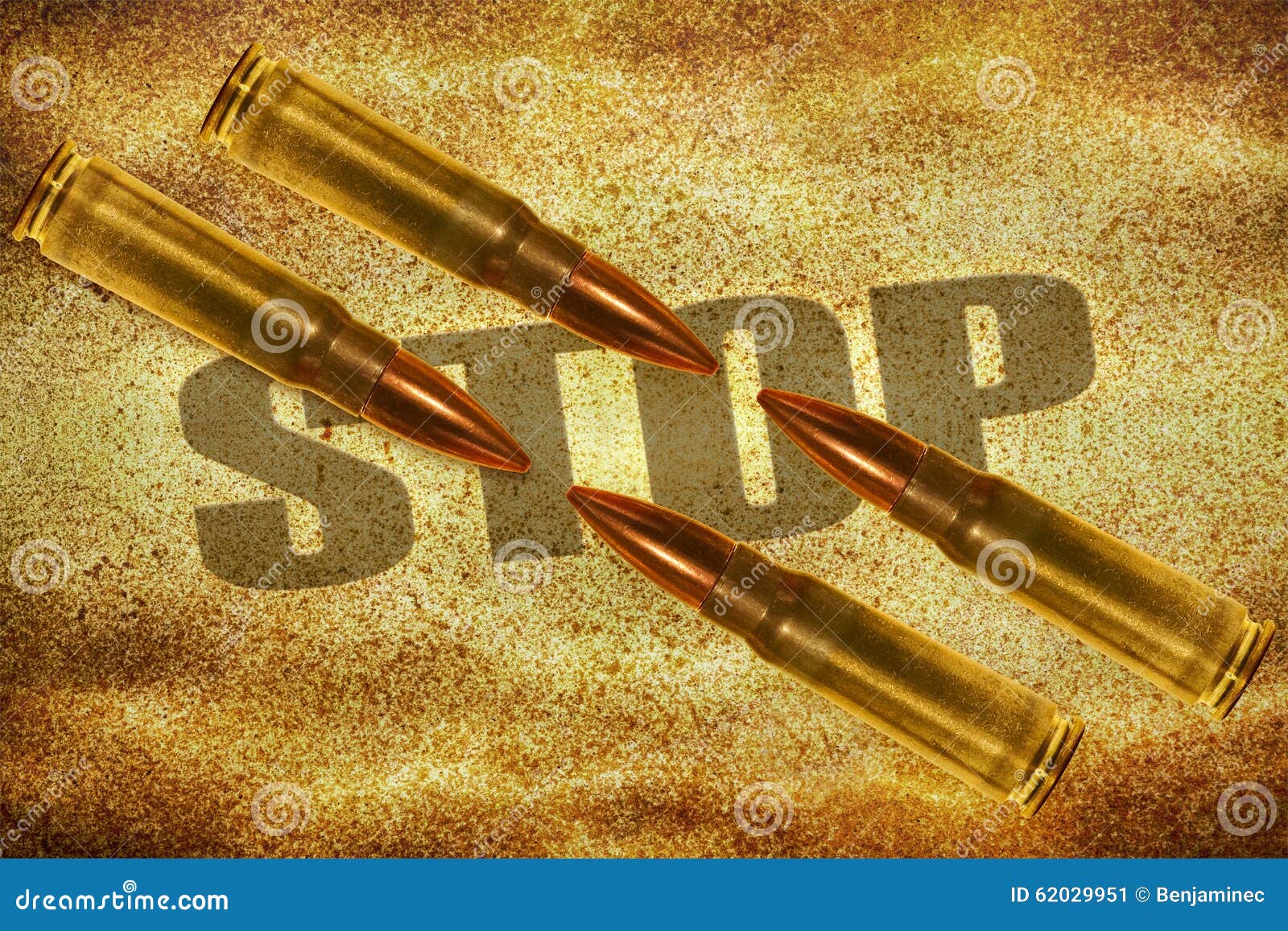 Bullets and word Stop stock image. Image of danger, bullet - 62029951