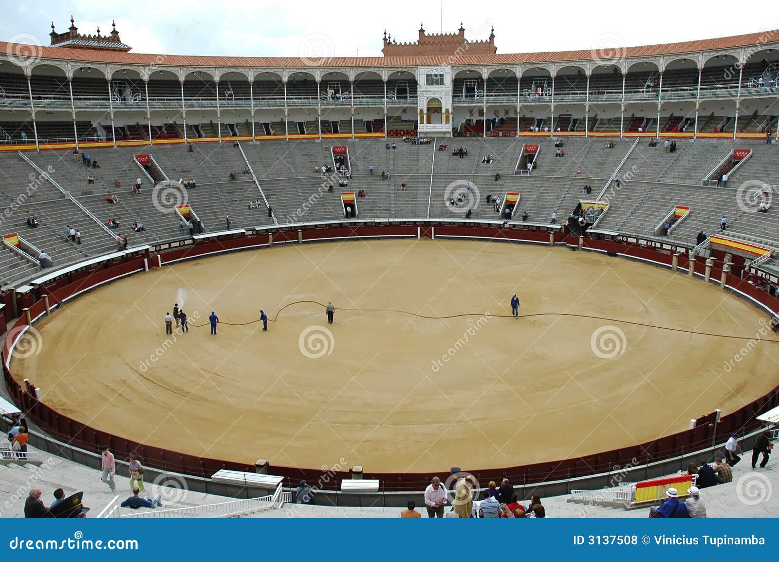 Bullfight Arena stock photo. Image of square, bull, tourist - 3137508