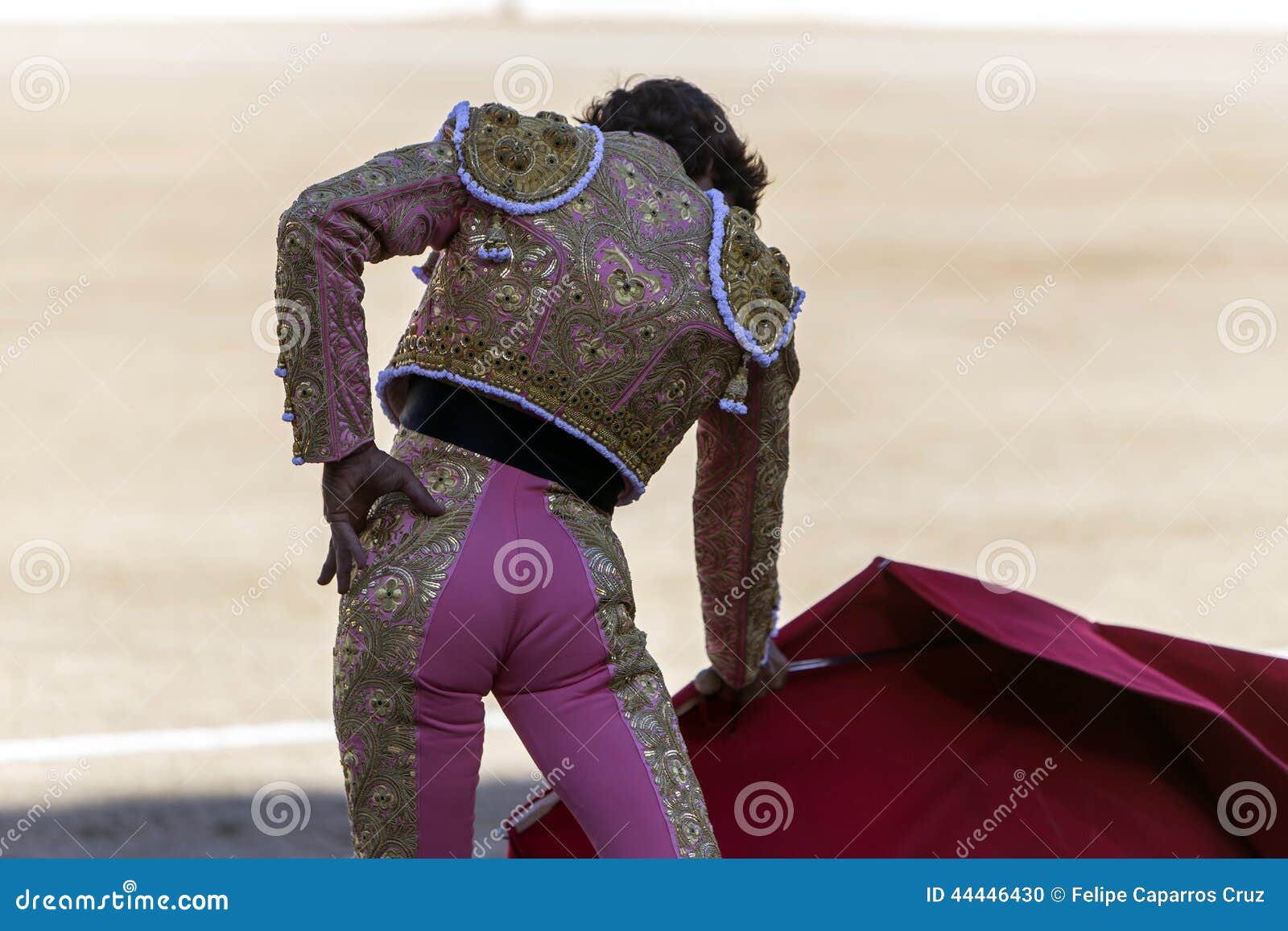 Bullfighter with the Capote or Cape Editorial Image - Image of brave ...
