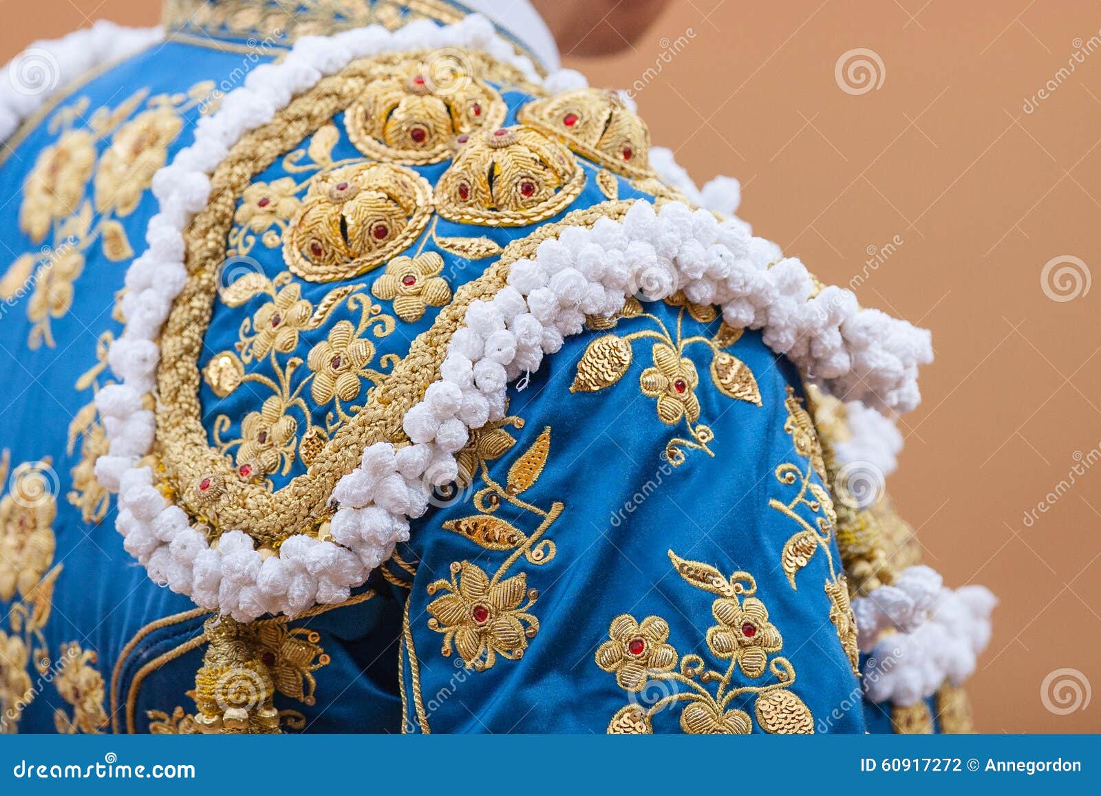 Bullfighter Costume Details Stock Photo - Image of torero, bullfighting ...