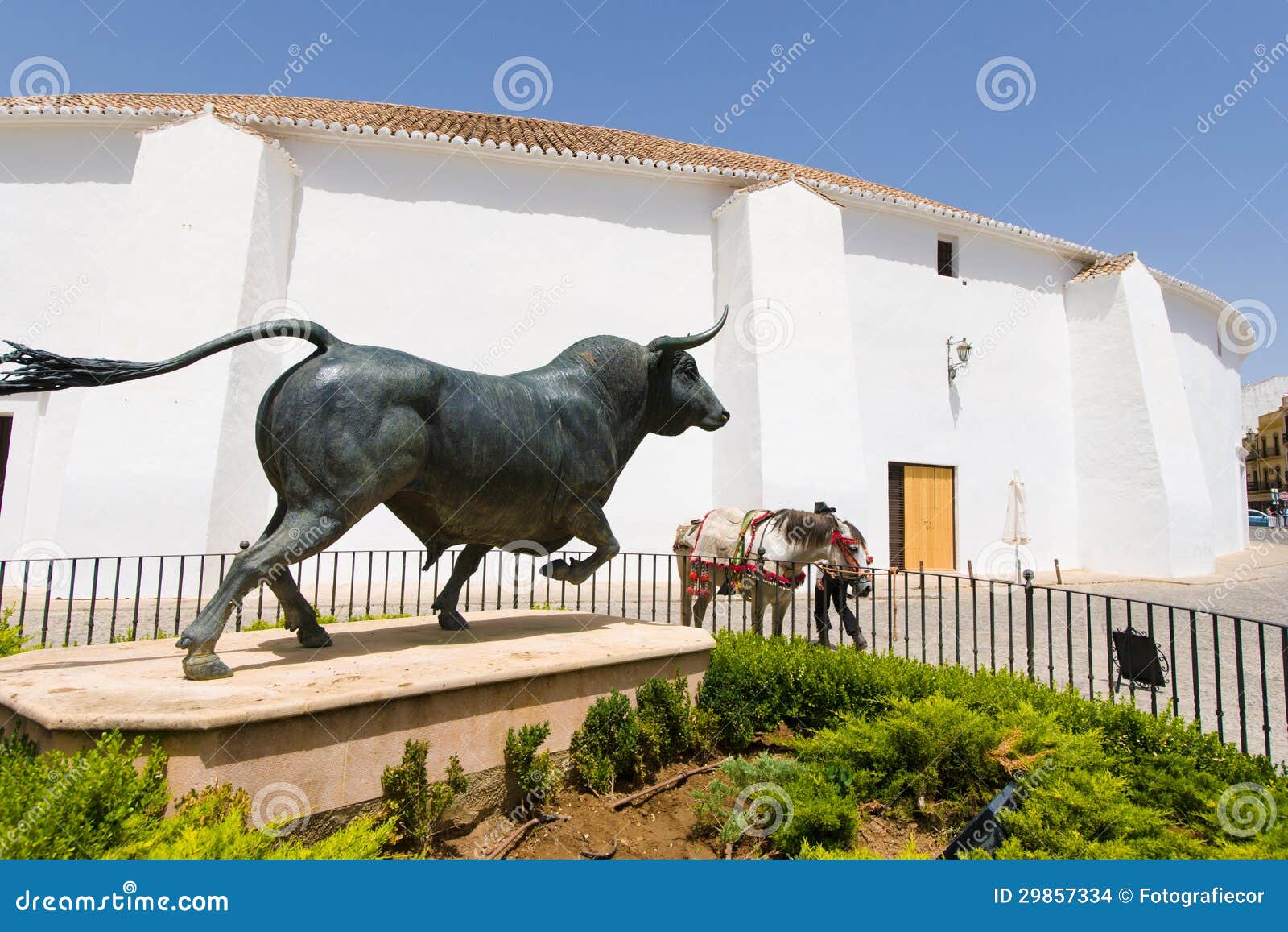 Arena Ronda, Spain stock photo. Image of cities, andalous - 29857334