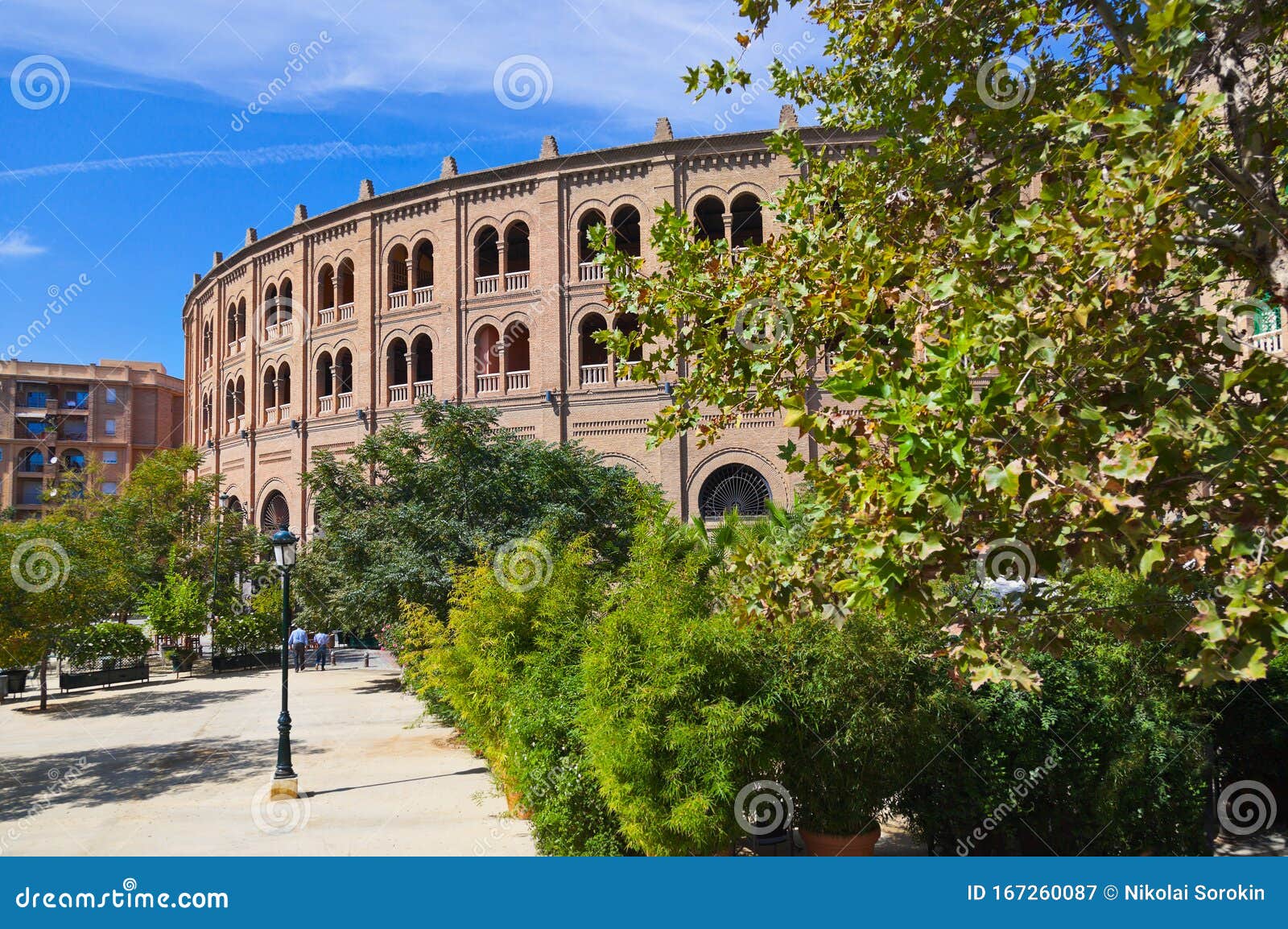 Bullfighting Corrida Arena in Granada Spain Stock Image - Image of ...
