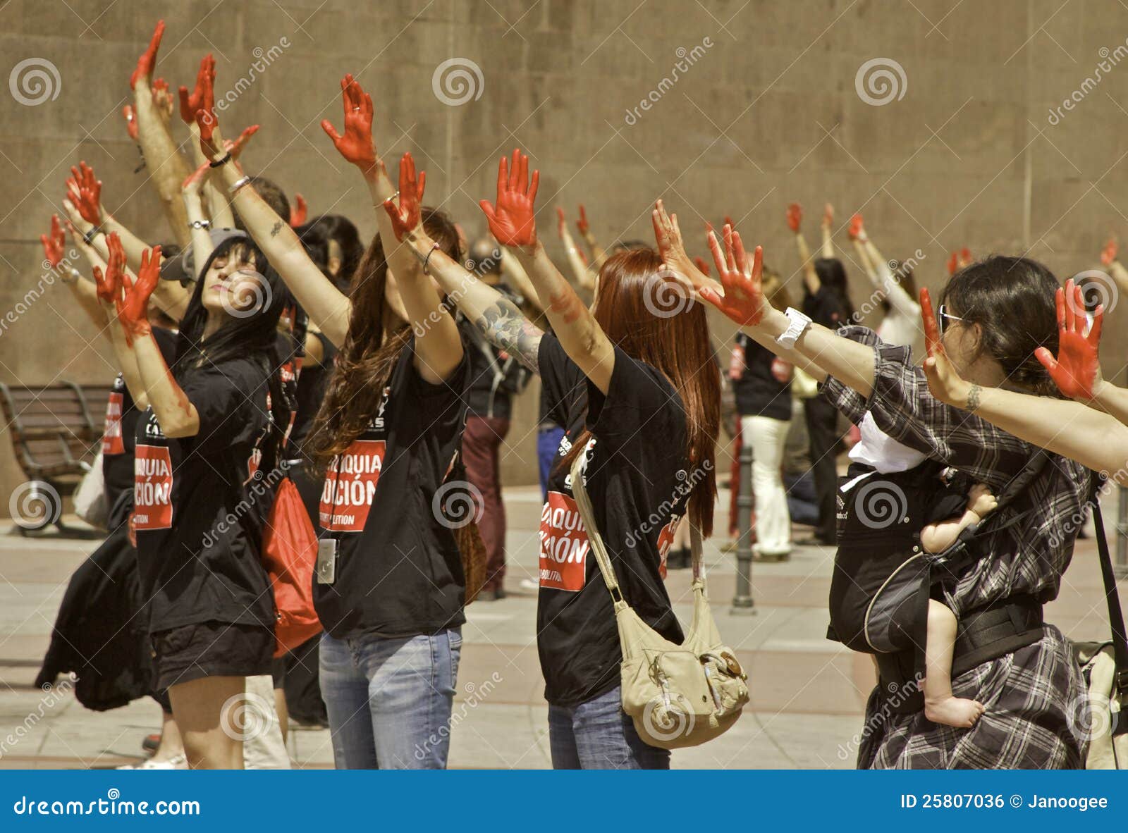 Bullfighting Protest editorial photo. Image of tourism - 25807036
