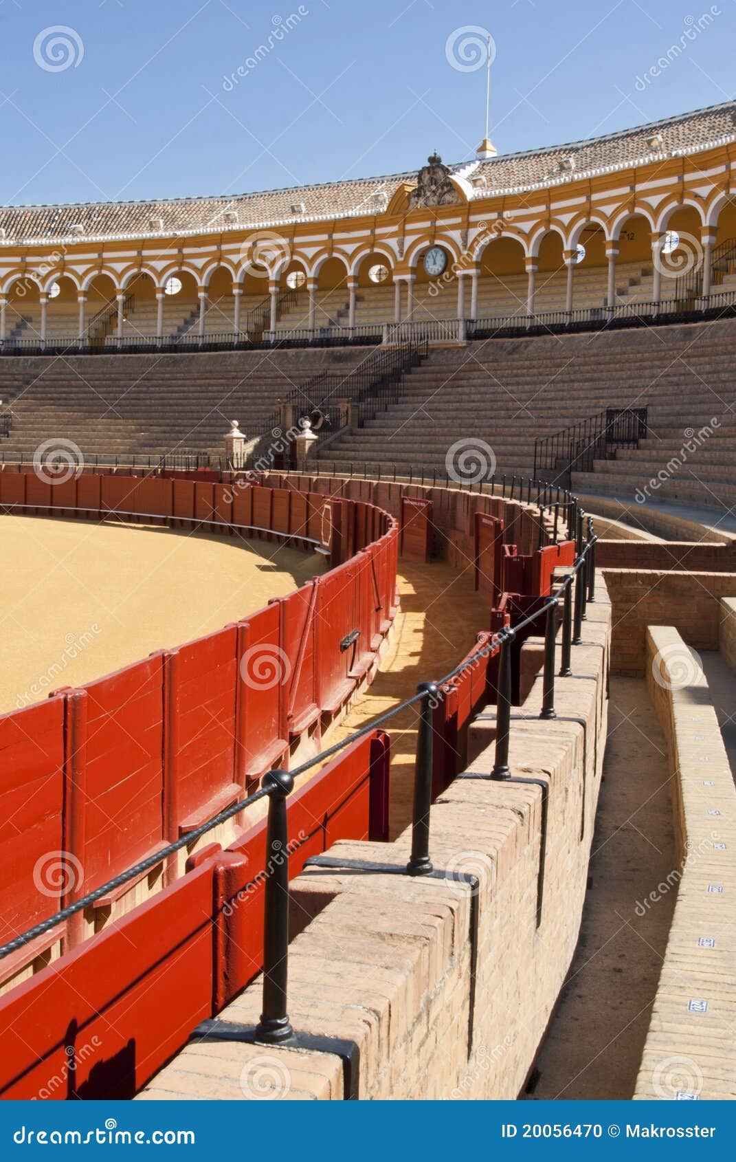 Bullfighting Ring stock photo. Image of bullfight, entertainment - 20056470
