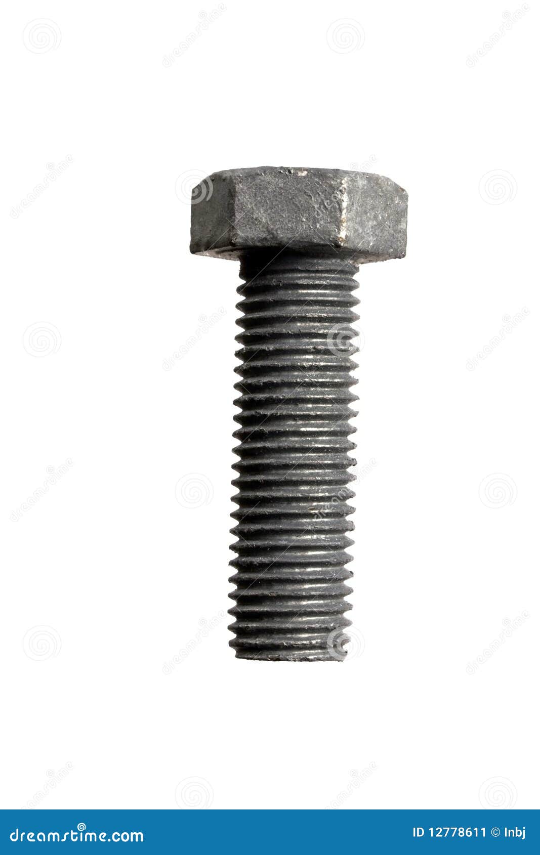 Bullone immagine stock. Immagine di isolato, industria - 12778611