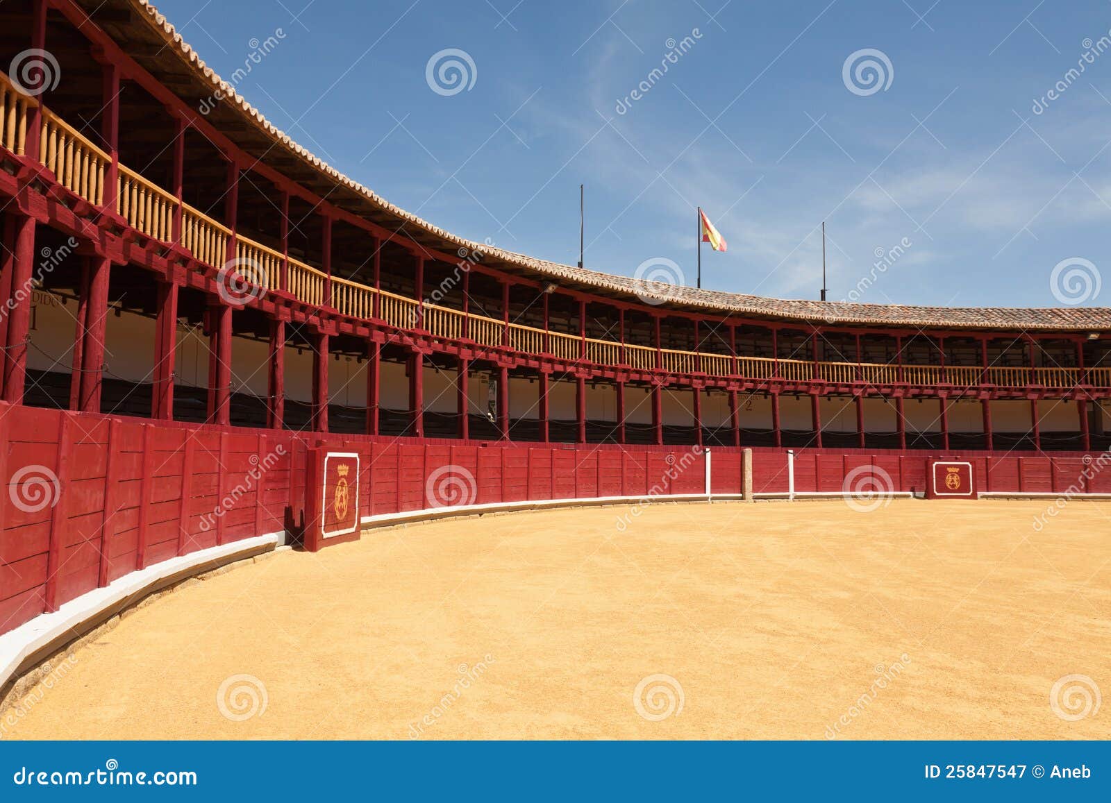 Bullring stock image. Image of landmark, europe, architecture - 25847547