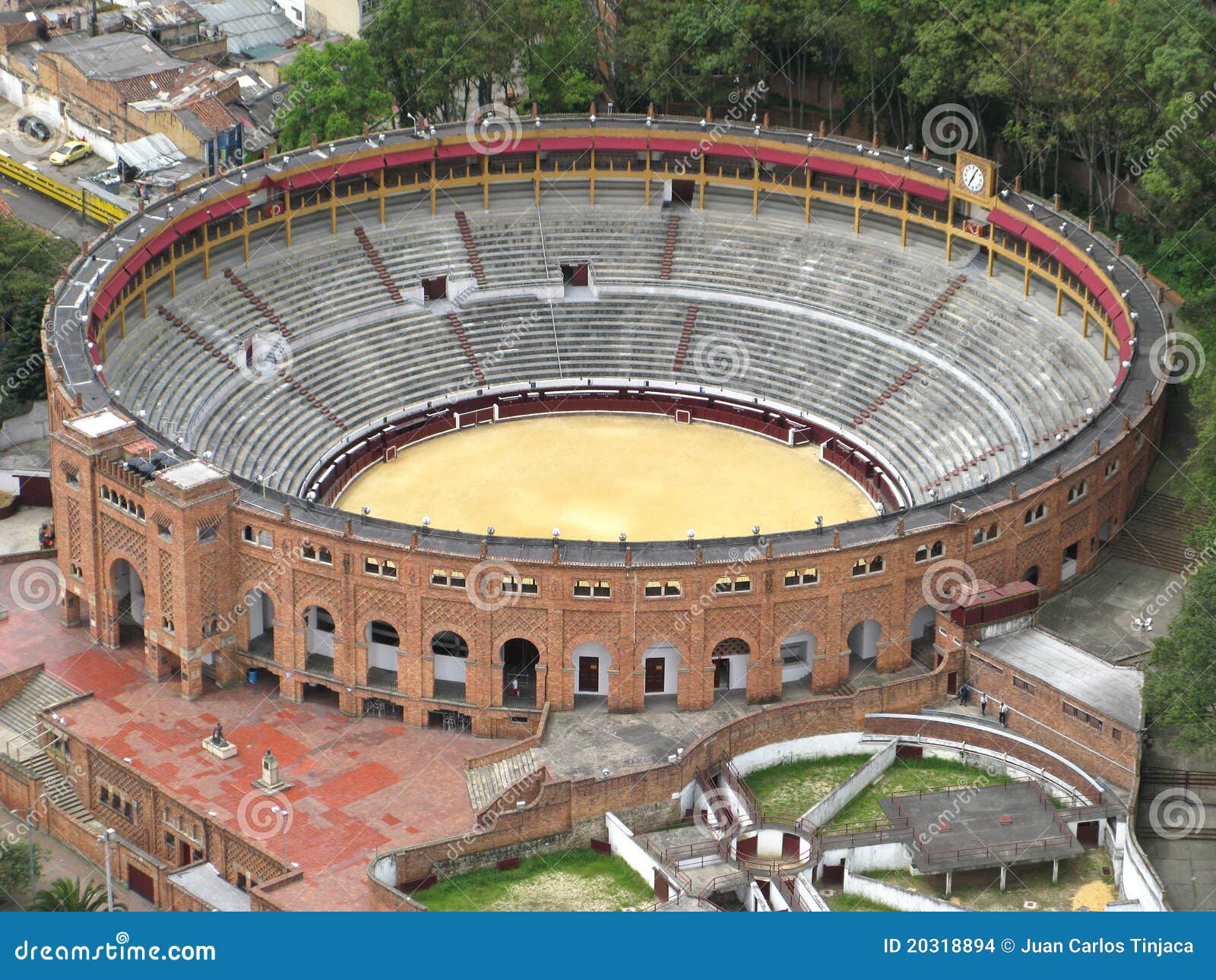 Bullring in the Centre of Bogota Stock Photo - Image of bullfight ...