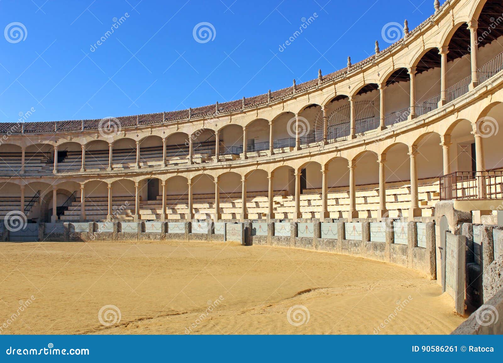 Bullring photo detail stock image. Image of architecture - 90586261