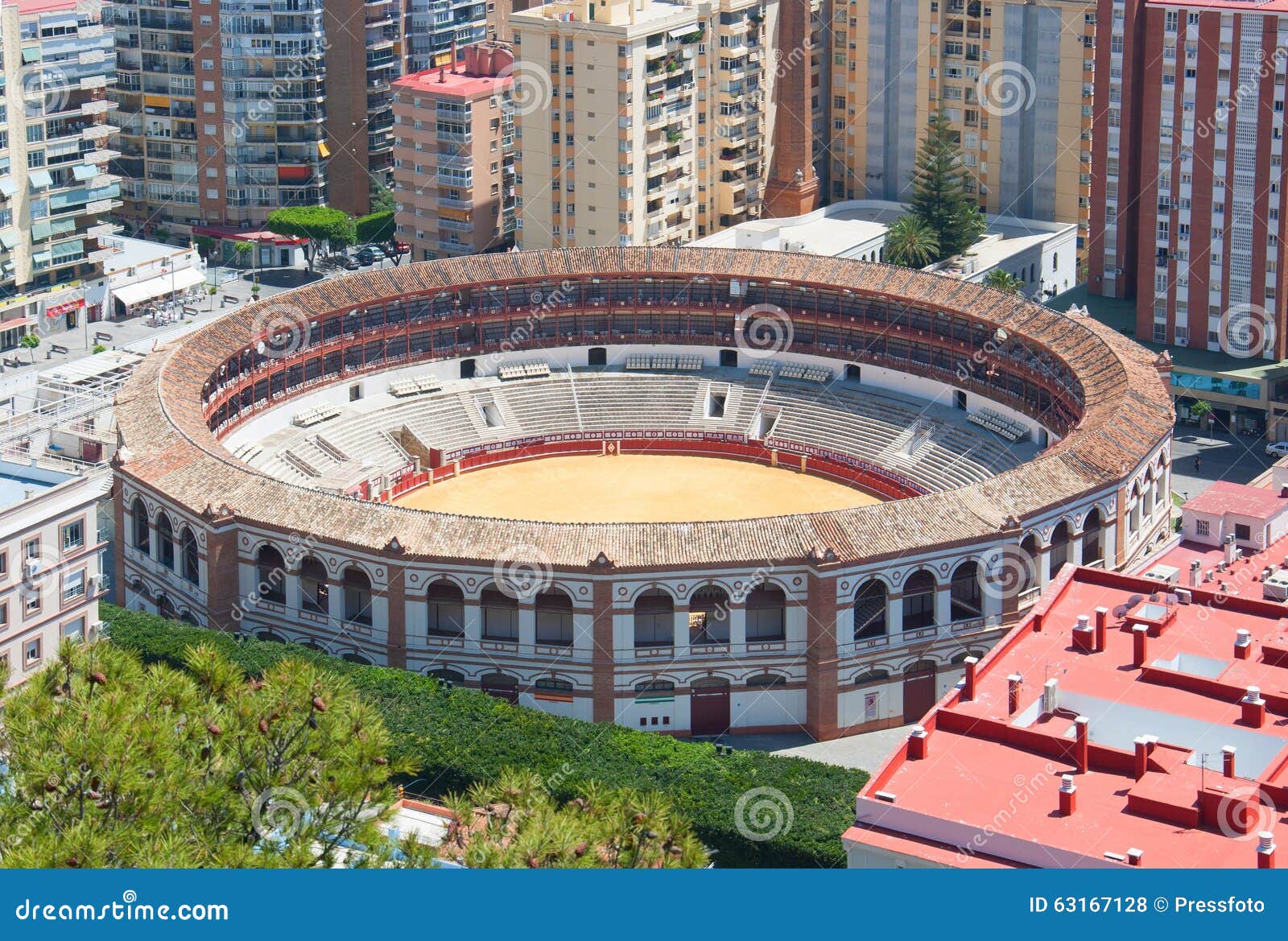 Bullring editorial stock photo. Image of dusk, cityscape - 63167128