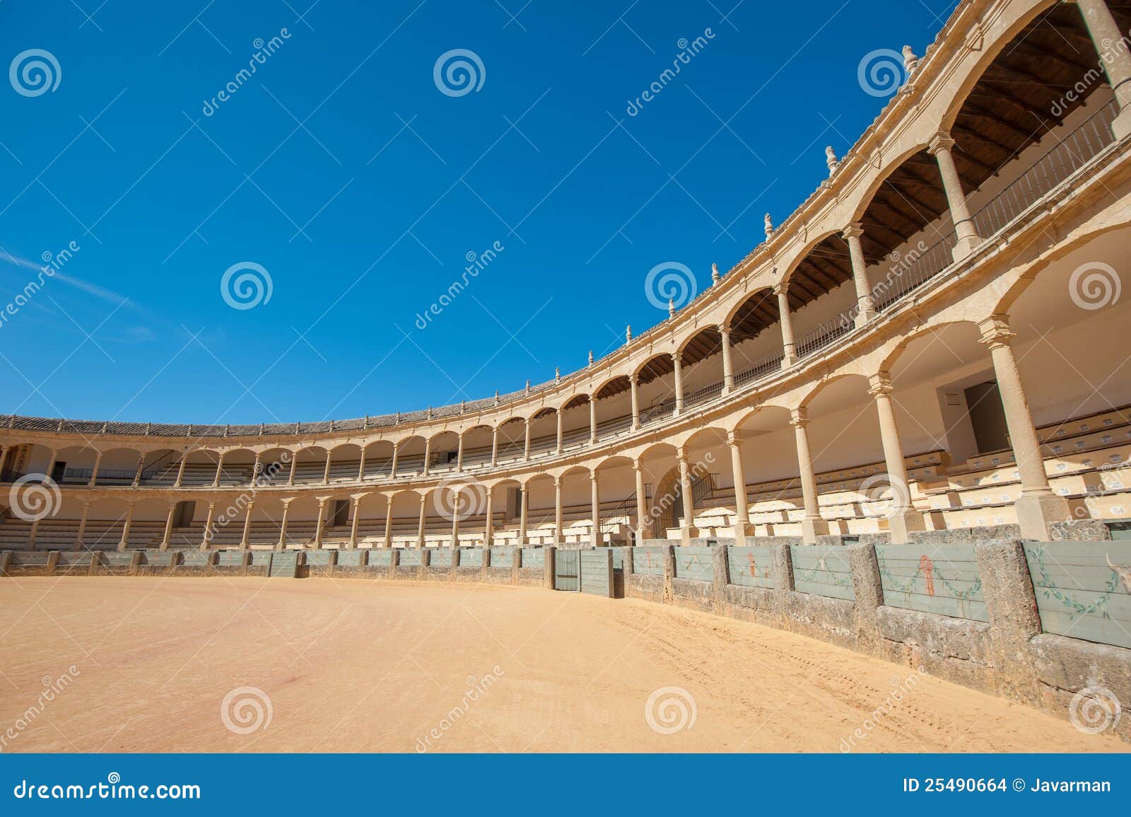 Bullring in Ronda, Spain stock photo. Image of bullfight - 25490664