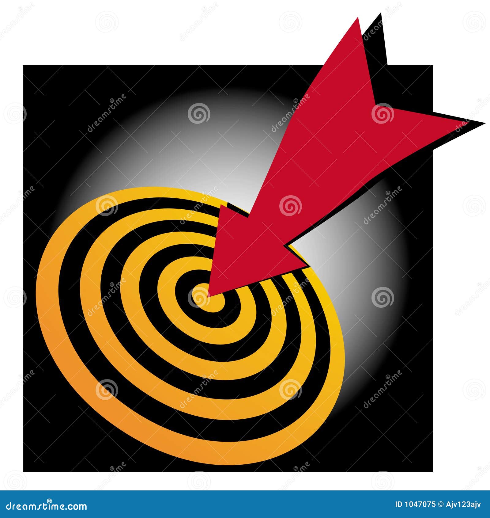 Bulls Eye Bullseye Success Stock Photography | CartoonDealer.com #602228