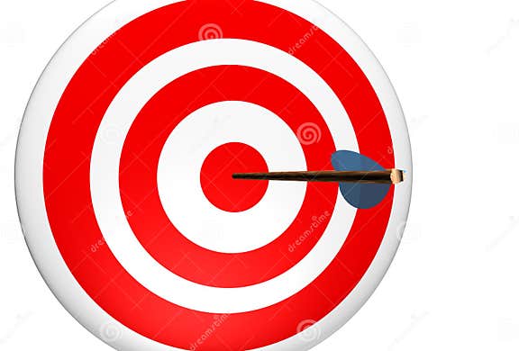 Bullseye stock illustration. Illustration of wooden, sport - 235550