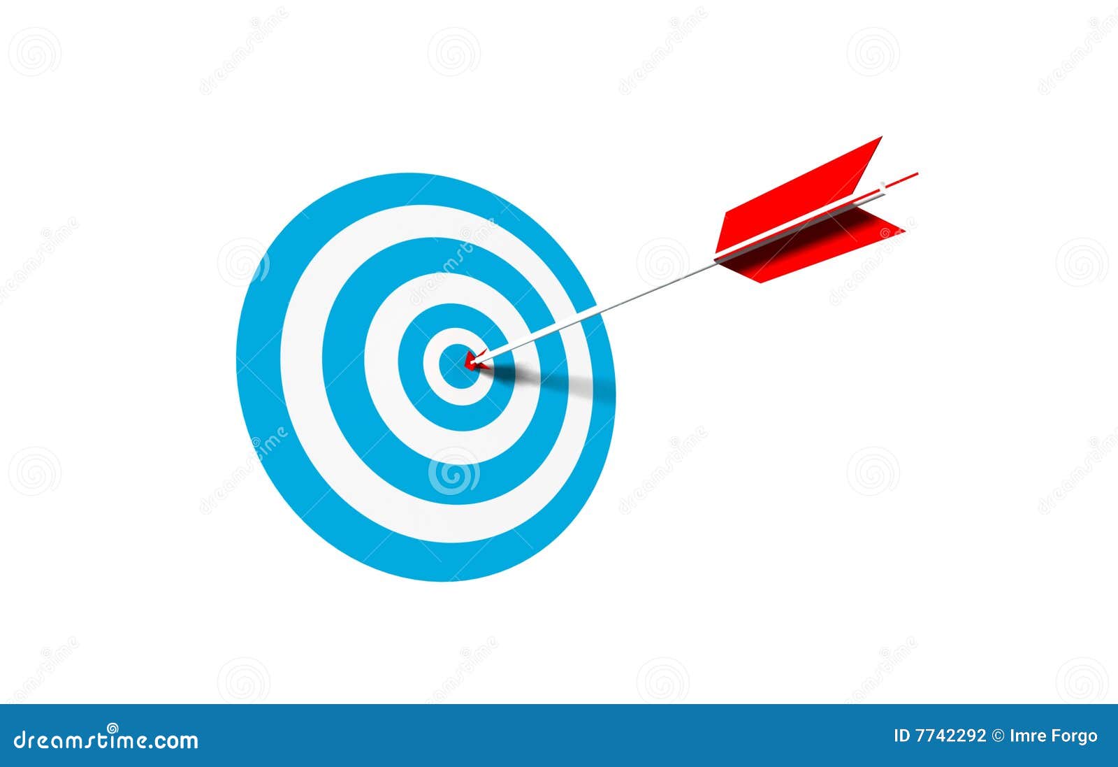 Bullseye stock illustration. Illustration of center, idea - 7742292