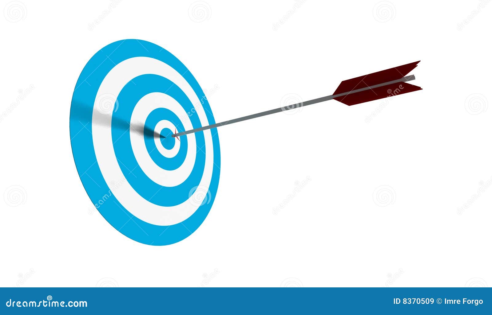 Bullseye Royalty-Free Cartoon | CartoonDealer.com #8370509