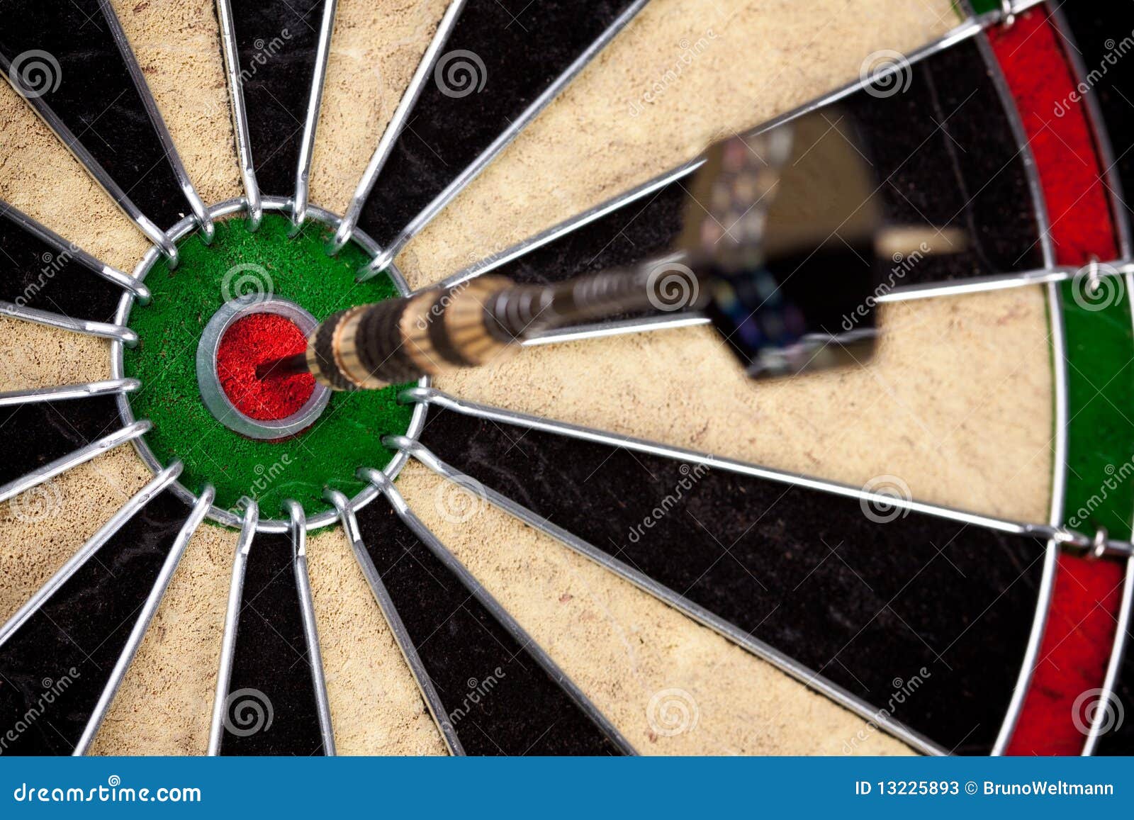 Bullseye Perfect Hit Closeup Stock Image - Image of info, dartboard ...