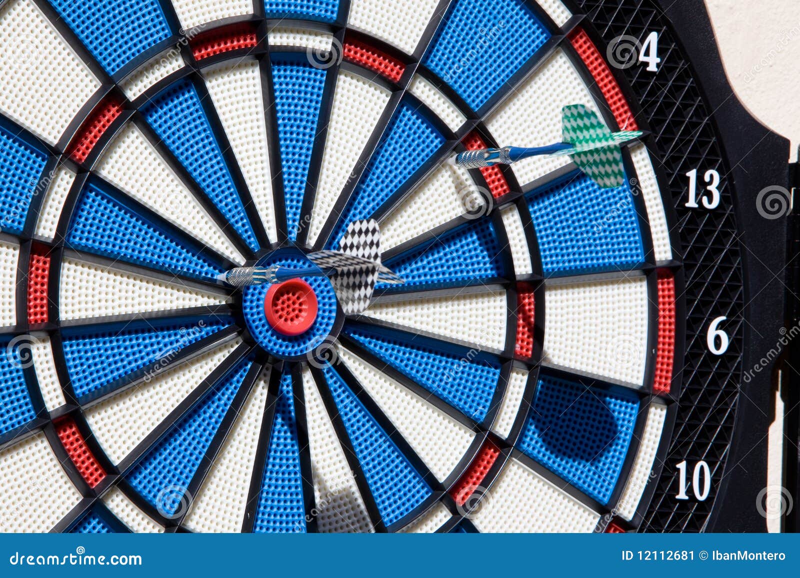 Bullseye success stock image. Image of darts, board, target - 12112681