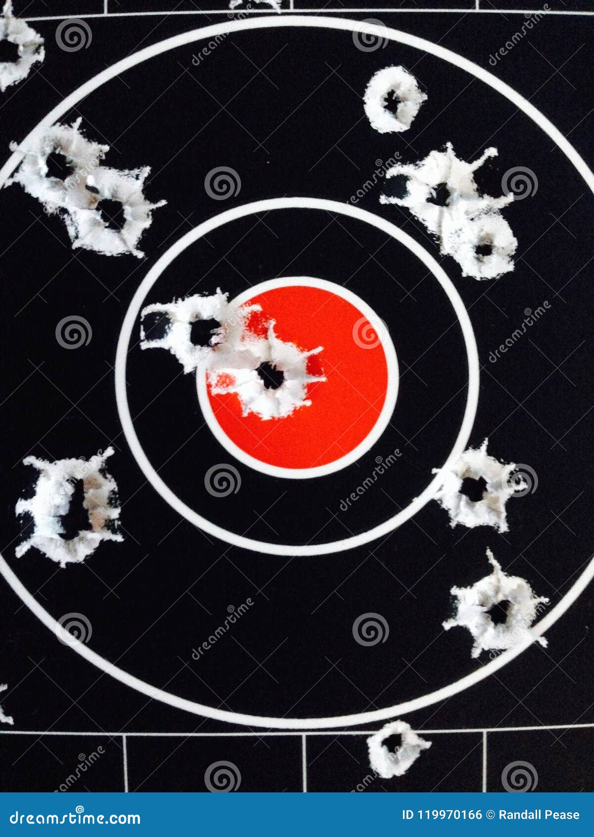 GunShooting target stock photo. Image of center, target - 119970166