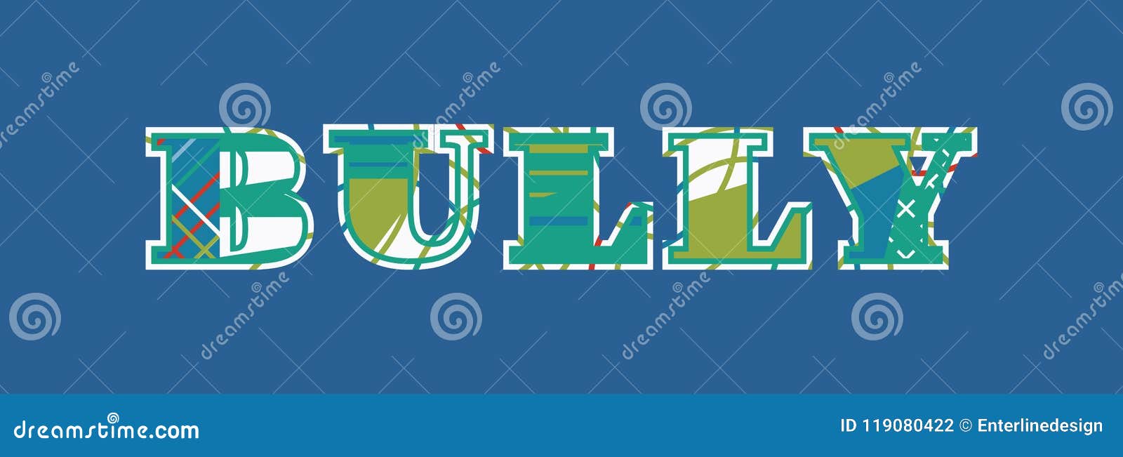 Bully Concept Word Art Illustration Stock Vector - Illustration of ...