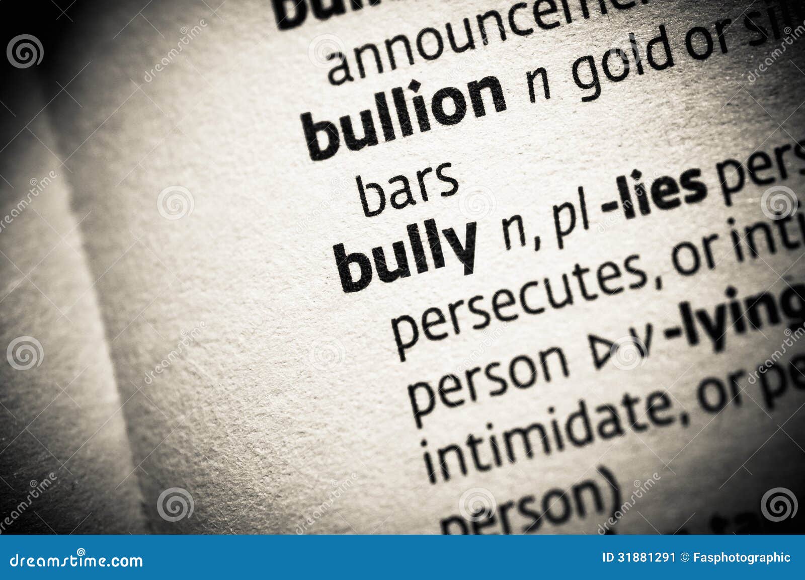 Mean Words Bullies Say