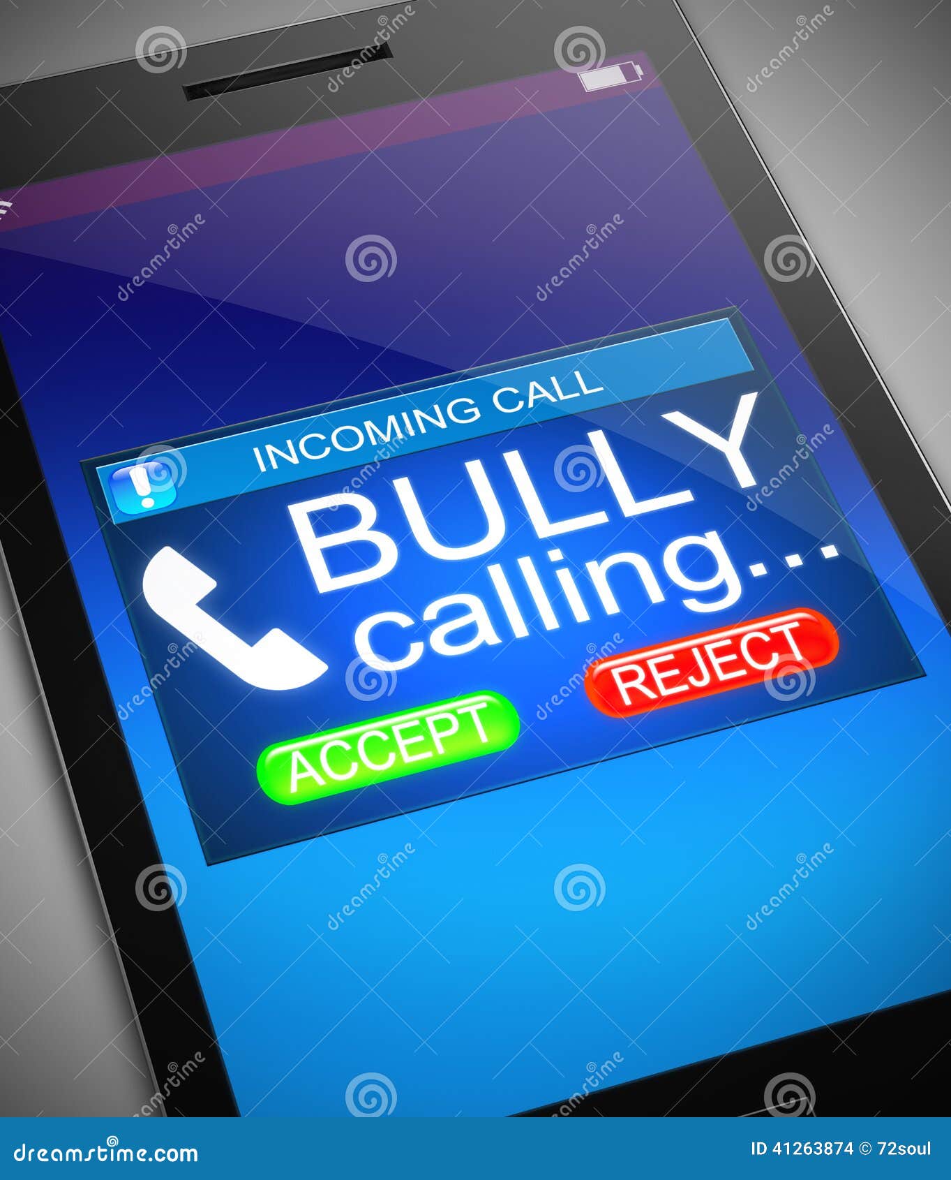 Bullying concept. stock illustration. Illustration of cyber - 41263874