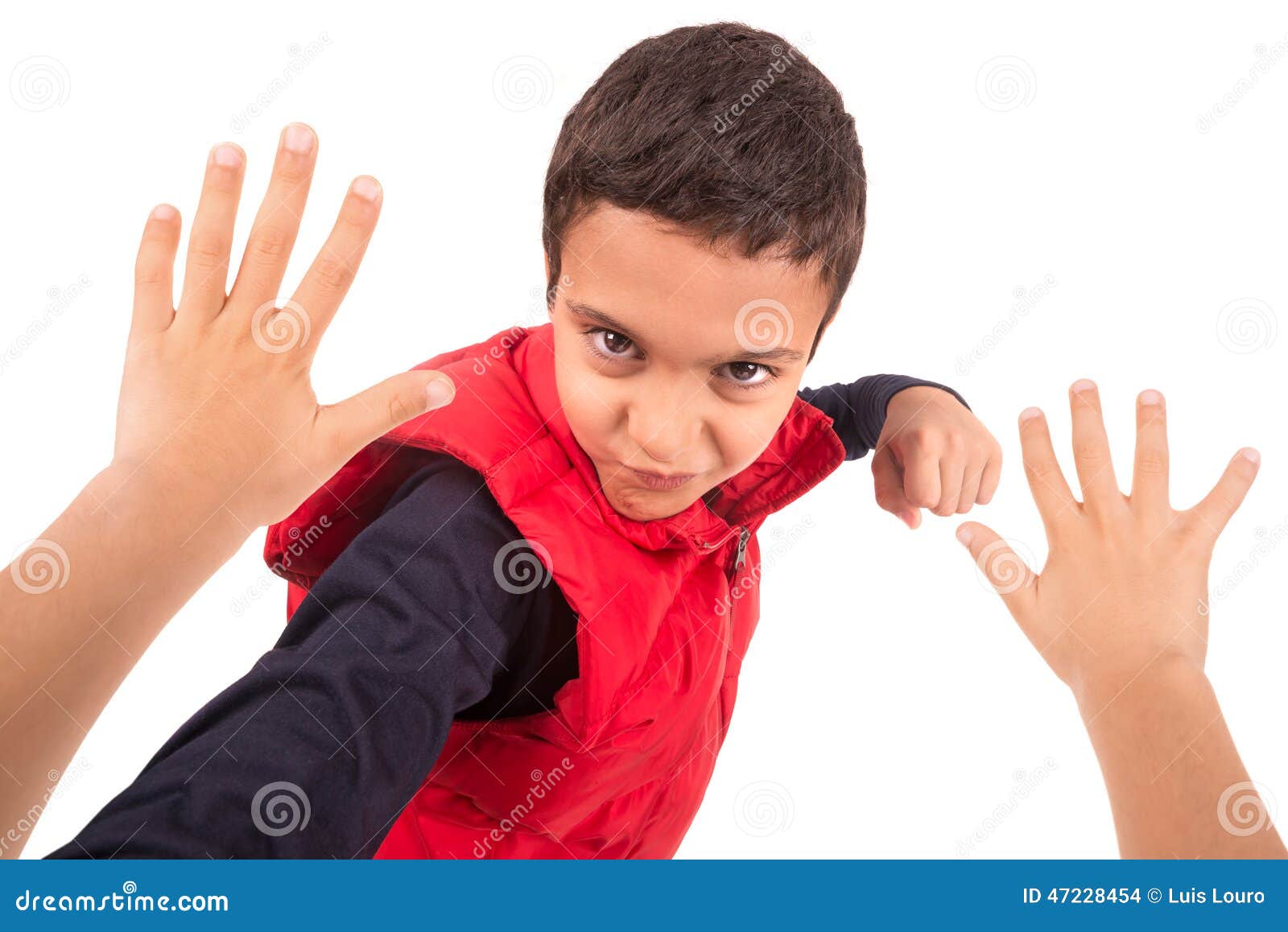 Bullying stock photo. Image of kids, punch, childhood - 47228454
