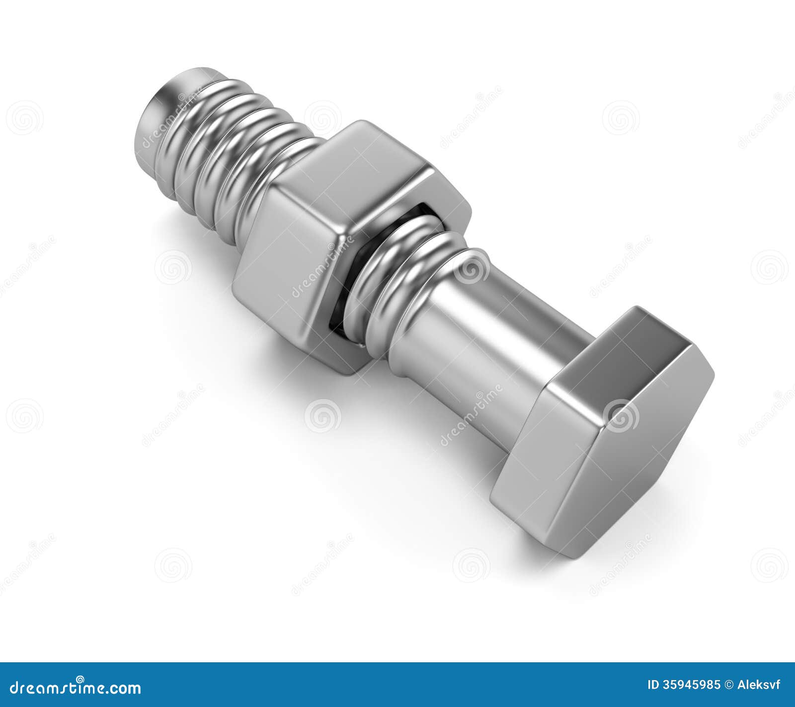 Bult och mutter stock illustrationer. Illustration av arbete - 35945985