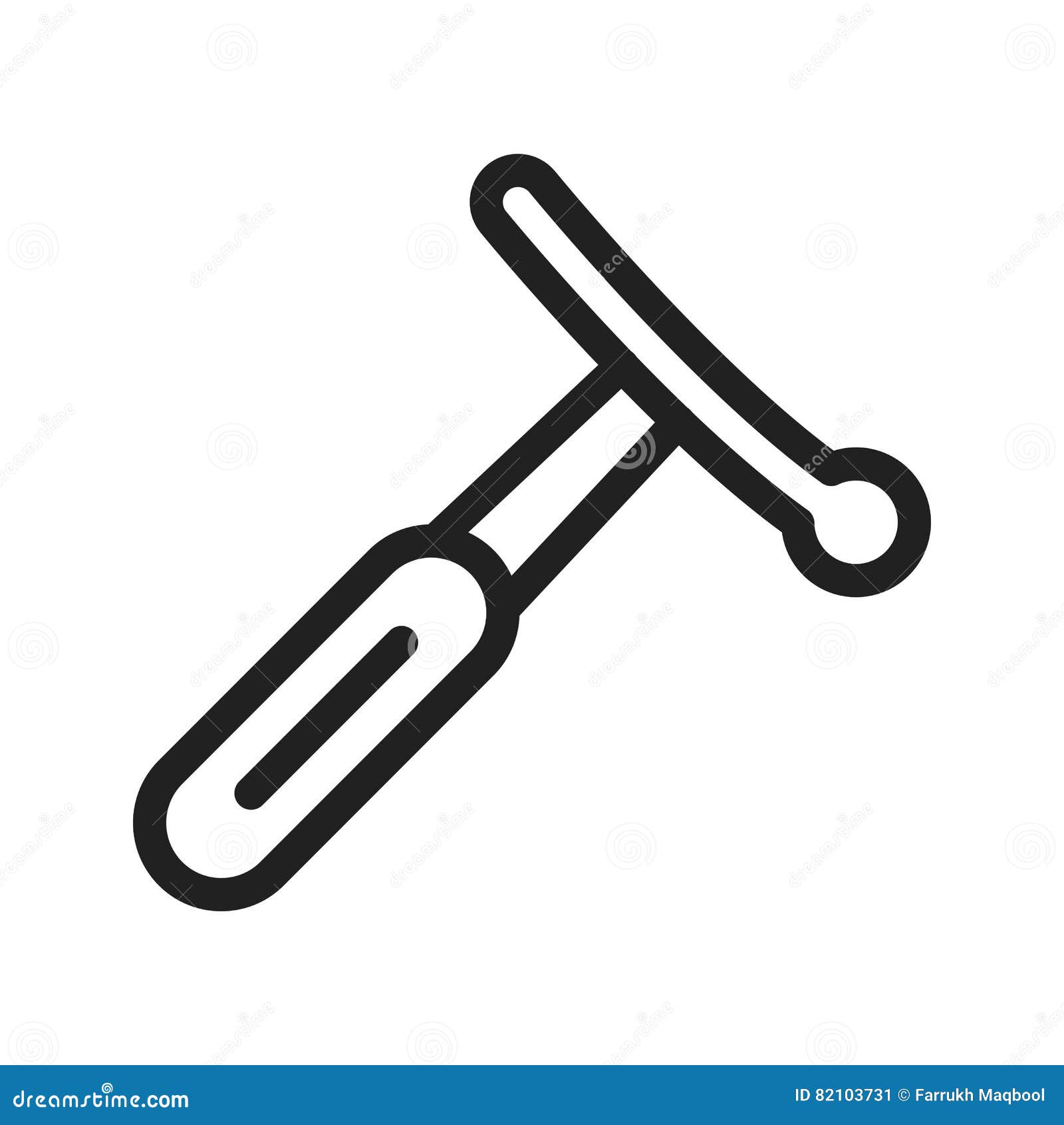 Bulta symbolen vektor illustrationer. Illustration av hammare - 82103731