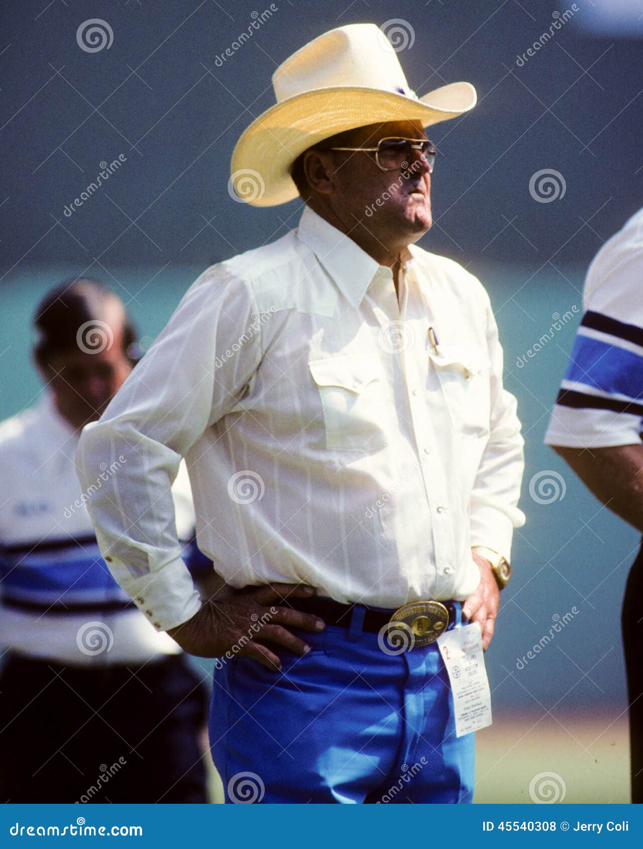 Bum Phillips, Houston Oilers Photo stock éditorial - Image du gallon ...