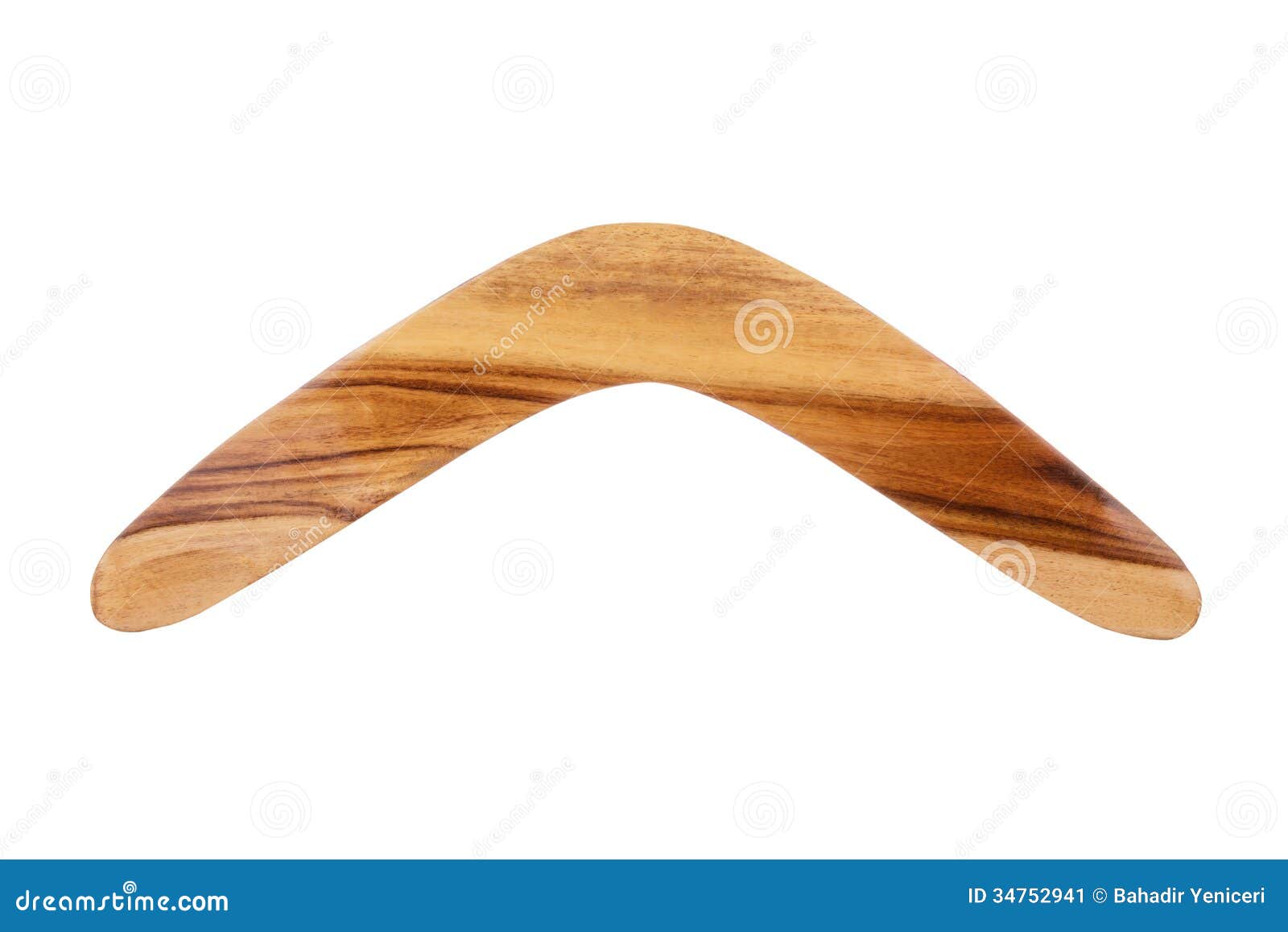 Bumerán de madera imagen de archivo. Imagen de curva - 34752941