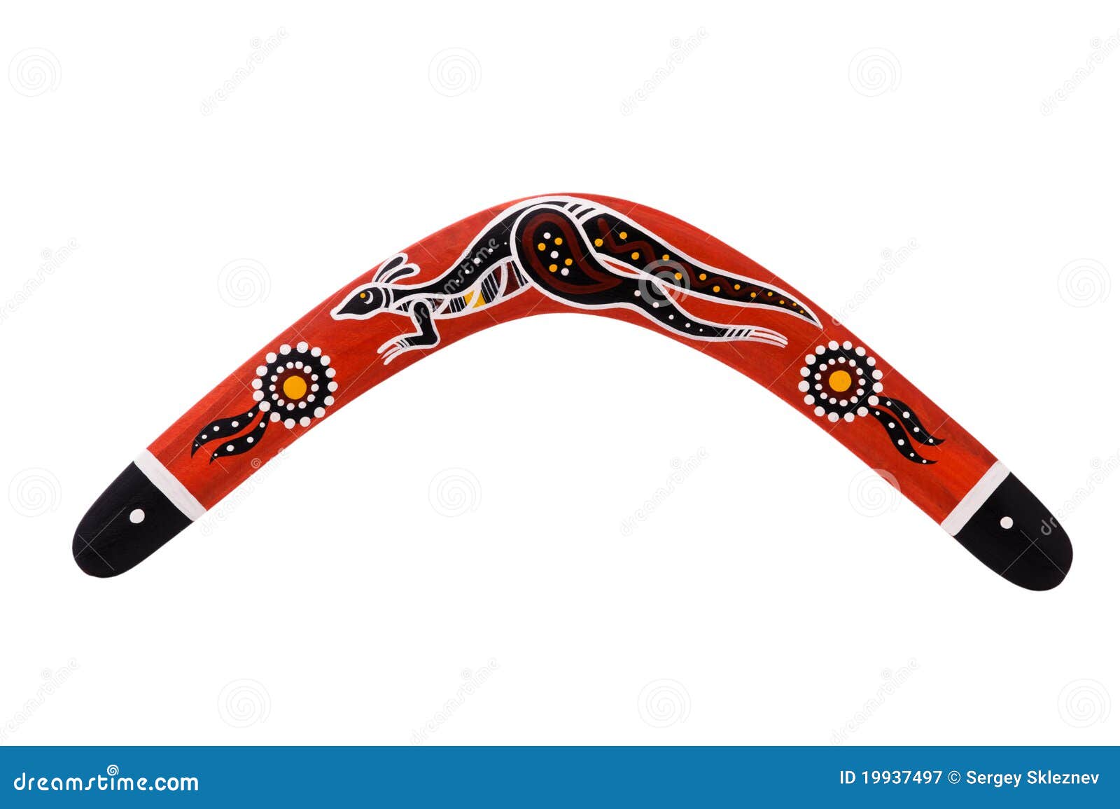 Bumerang fotografering för bildbyråer. Bild av enkelt - 19937497