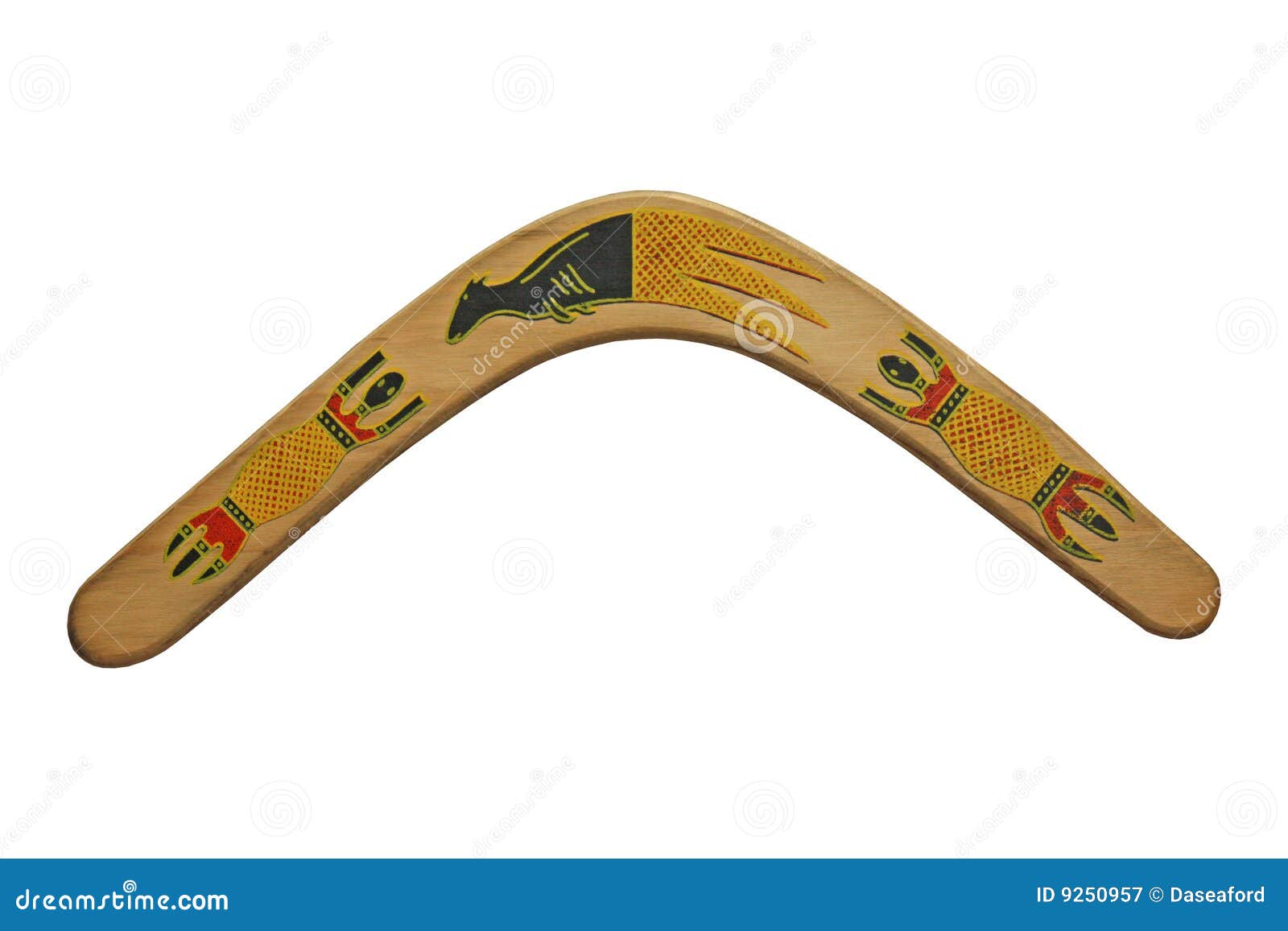 Bumerang drewniany obraz stock. Obraz złożonej z australijczycy - 9250957